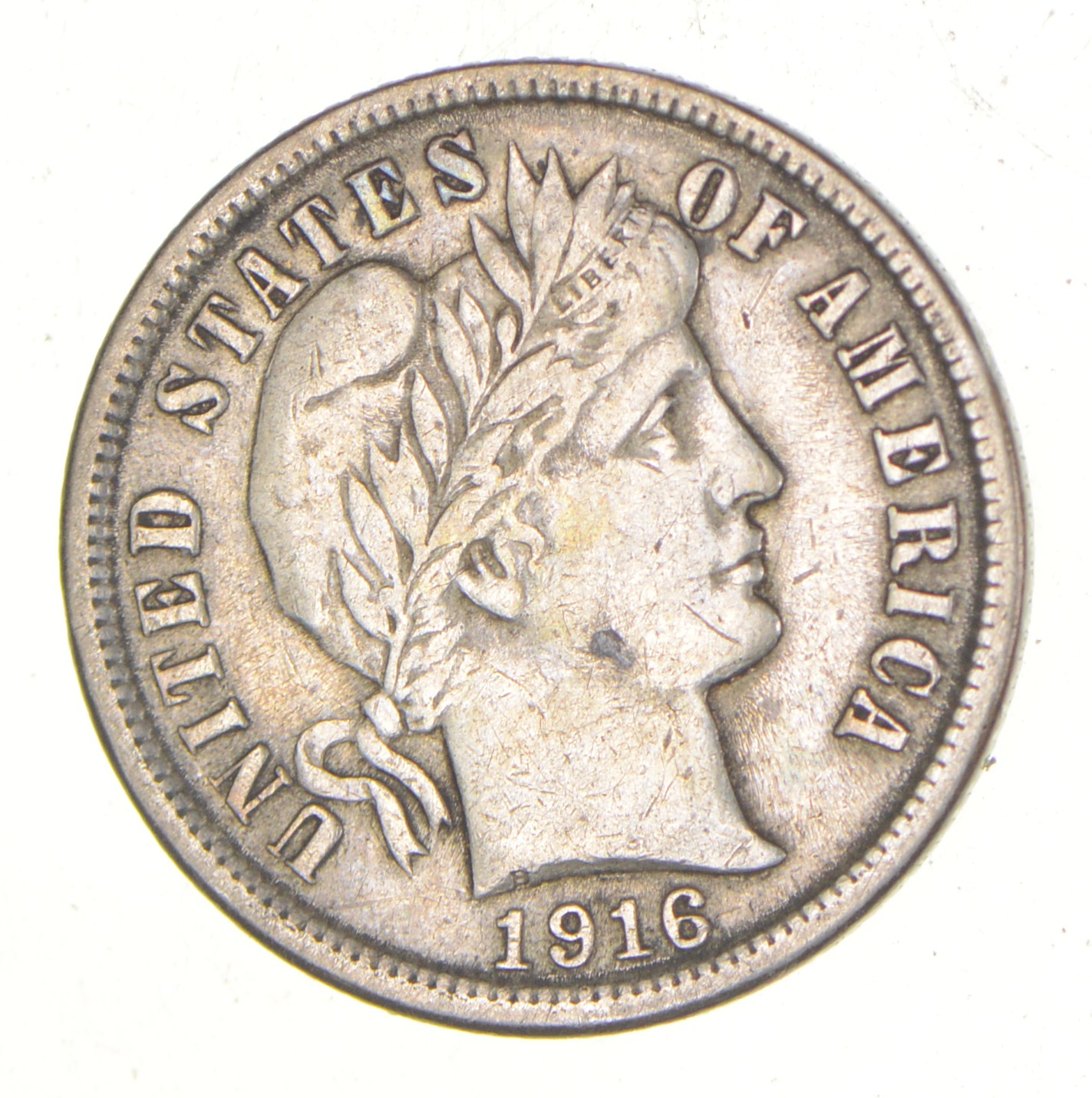 Better 1916 - US Barber Liberty Silver Dime Coin Collection Lot Set ...