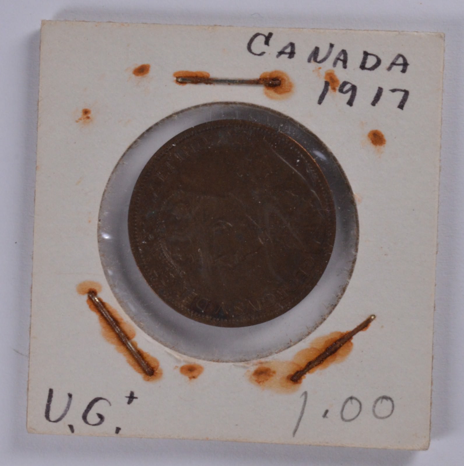 Better 1917 Canada 1 Cent | Property Room