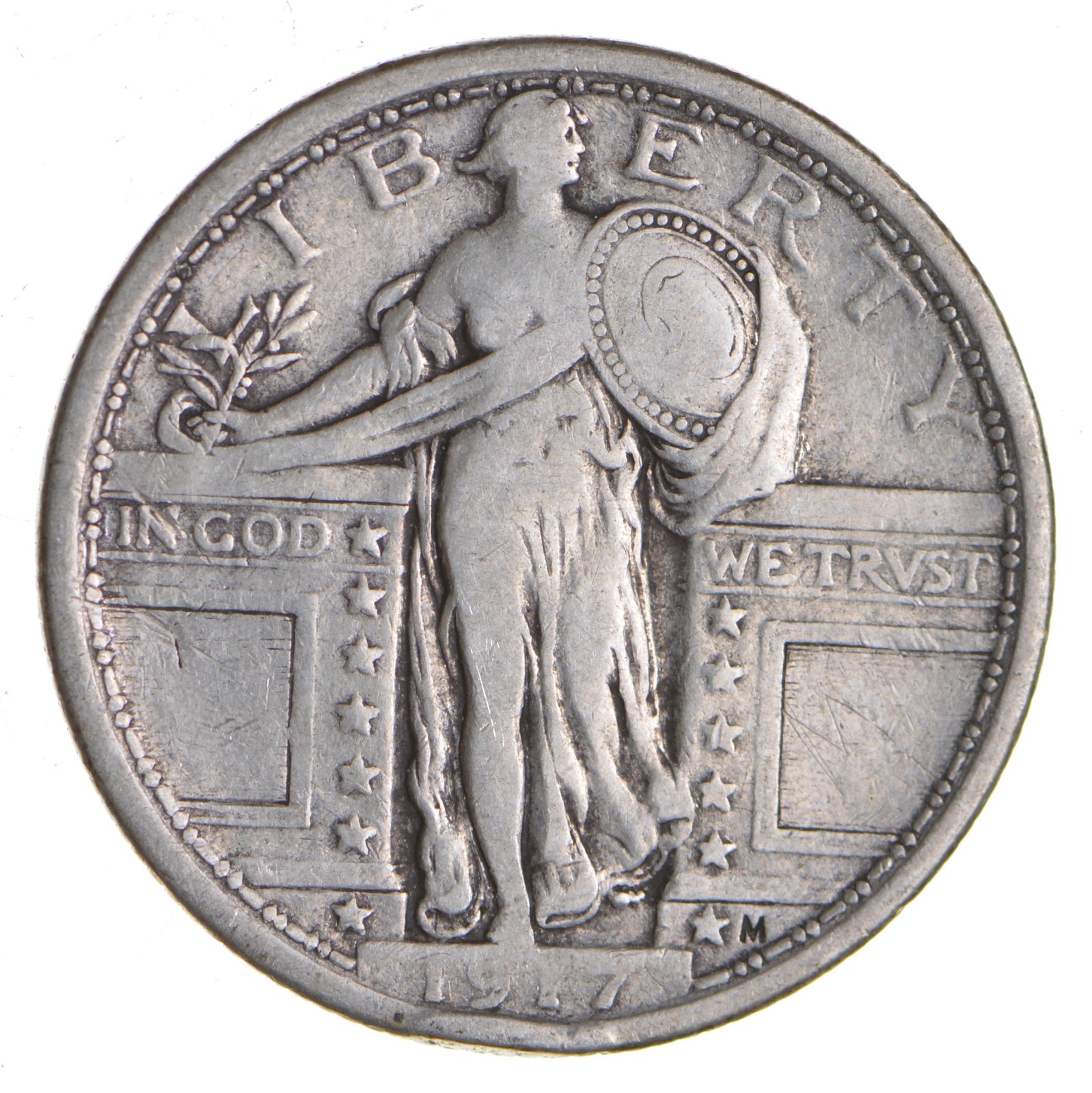 Better 1917 - US Standing Liberty 90% Silver Quarter Coin Set Break ...