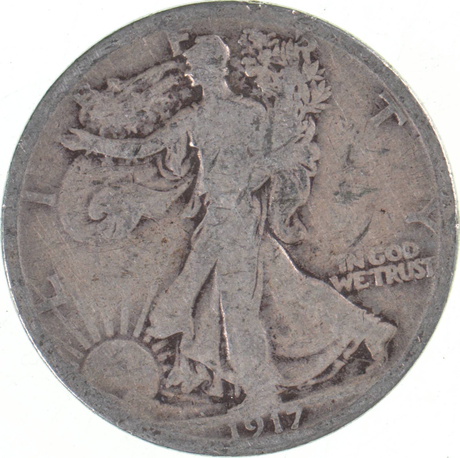 Better 1917 US Walking Liberty 90% Silver Half Dollar Coin Set Break ...