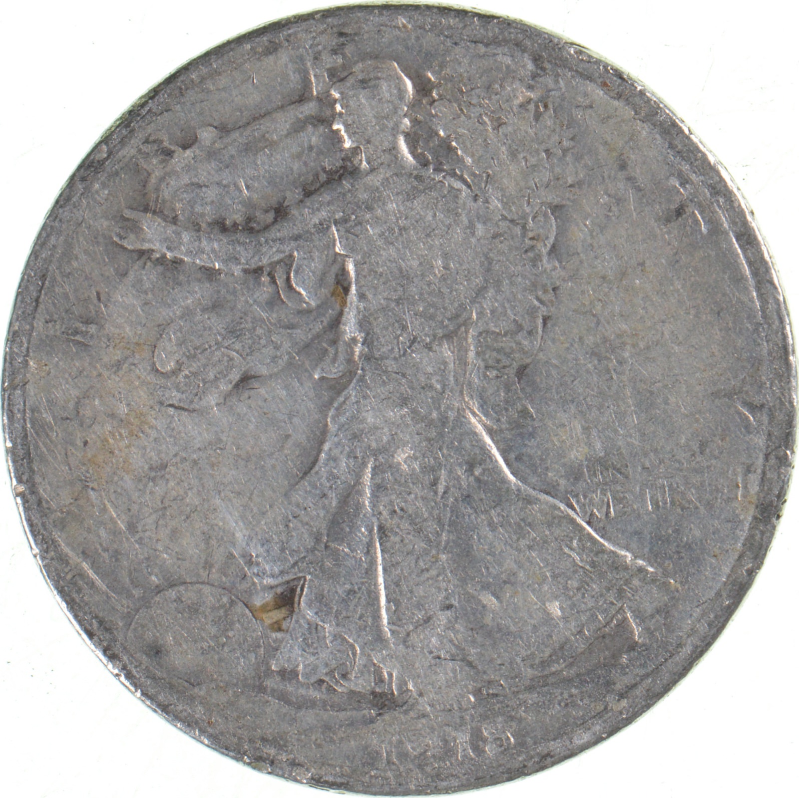 Better 1918-D US Walking Liberty 90% Silver Half Dollar Coin Set Break ...