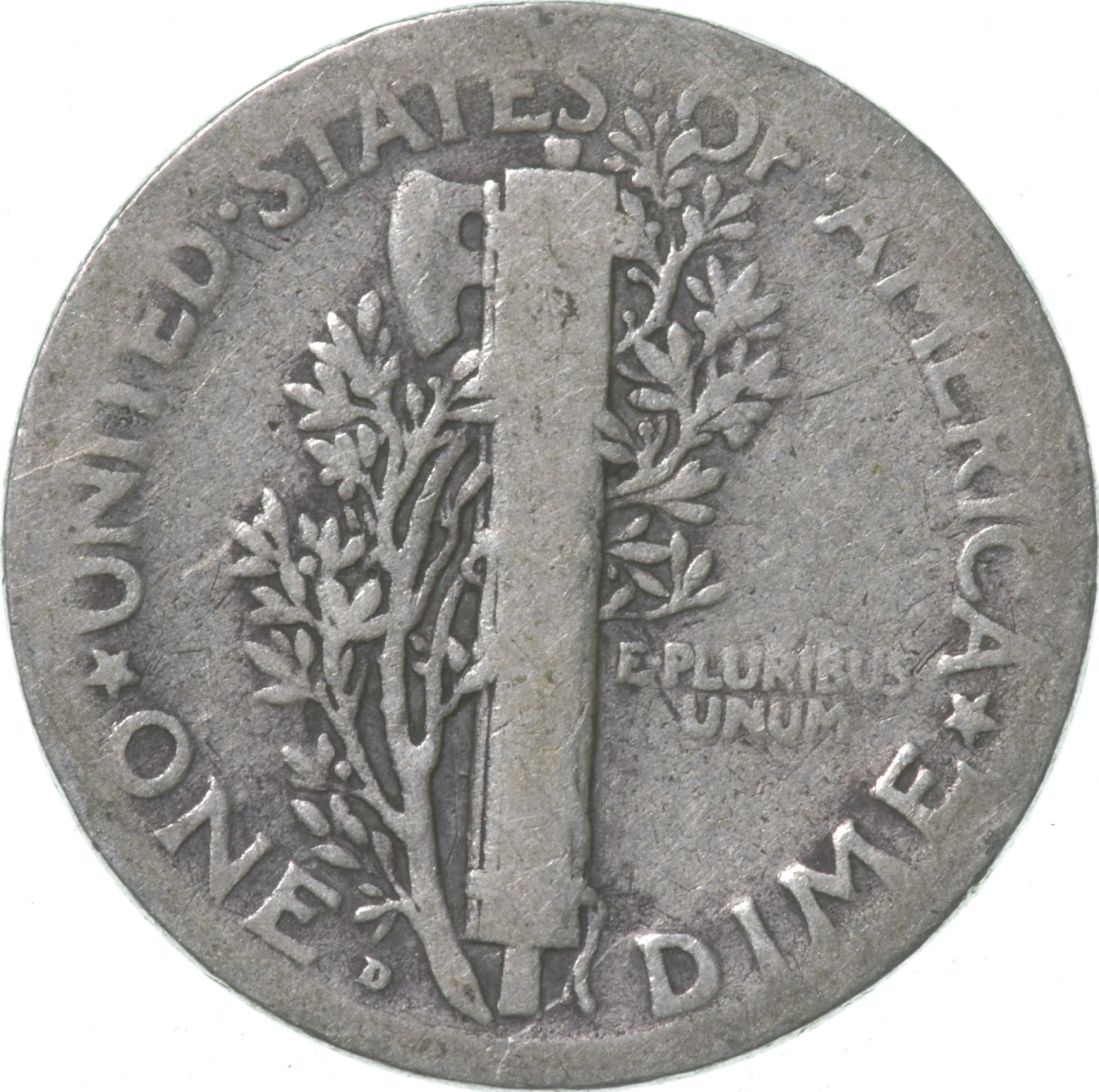 Better 1919-D US Mercury 90% Silver Dime Coin Collection Lot Set Break ...