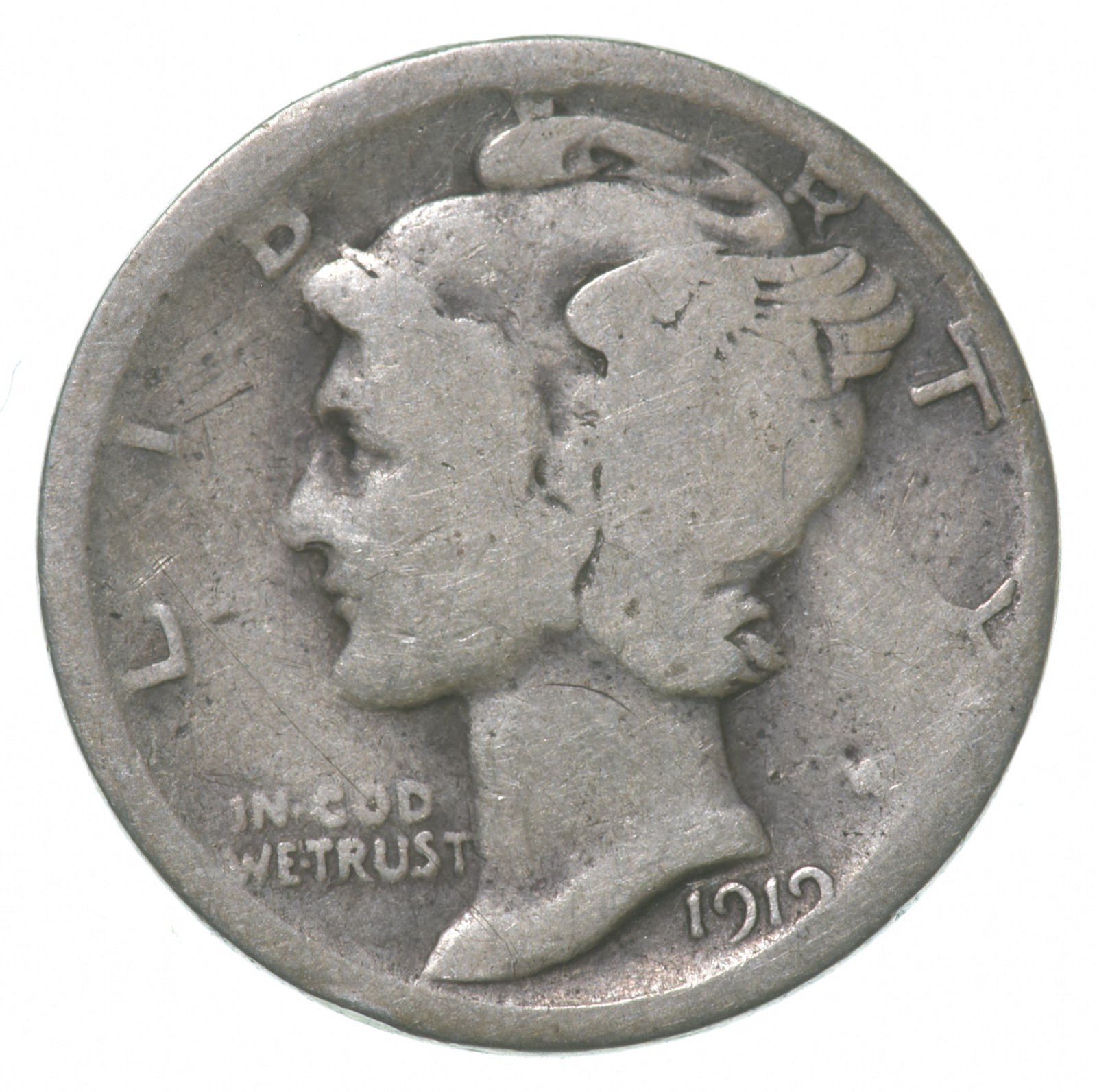 Better 1919-S US Mercury 90% Silver Dime Coin Collection Lot Set Break ...