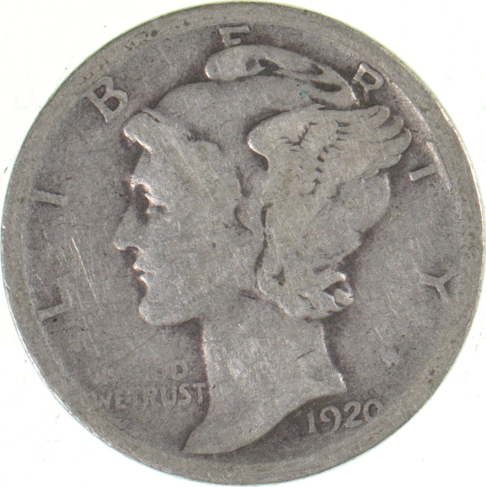 Better 1920-D US Mercury 90% Silver Dime Coin Collection Lot Set Break ...