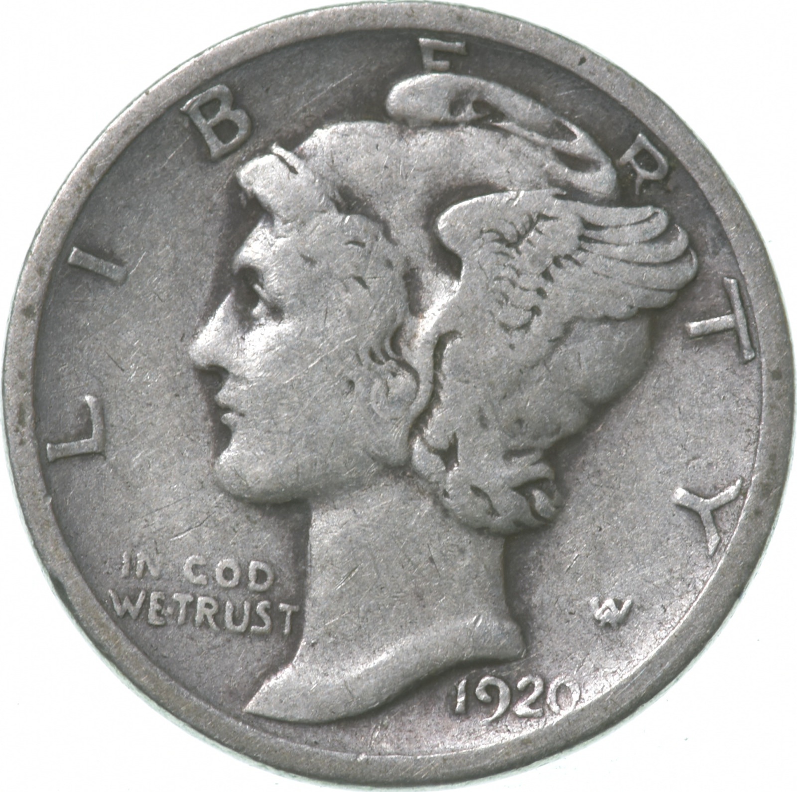 Better 1920-D US Mercury 90% Silver Dime Coin Collection Lot Set Break ...