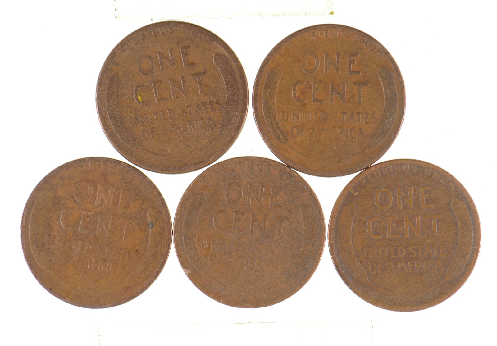 BETTER 1920-S 1929-S 1920-D 1928-D 1928-D Lincoln Wheat Cent Collection ...