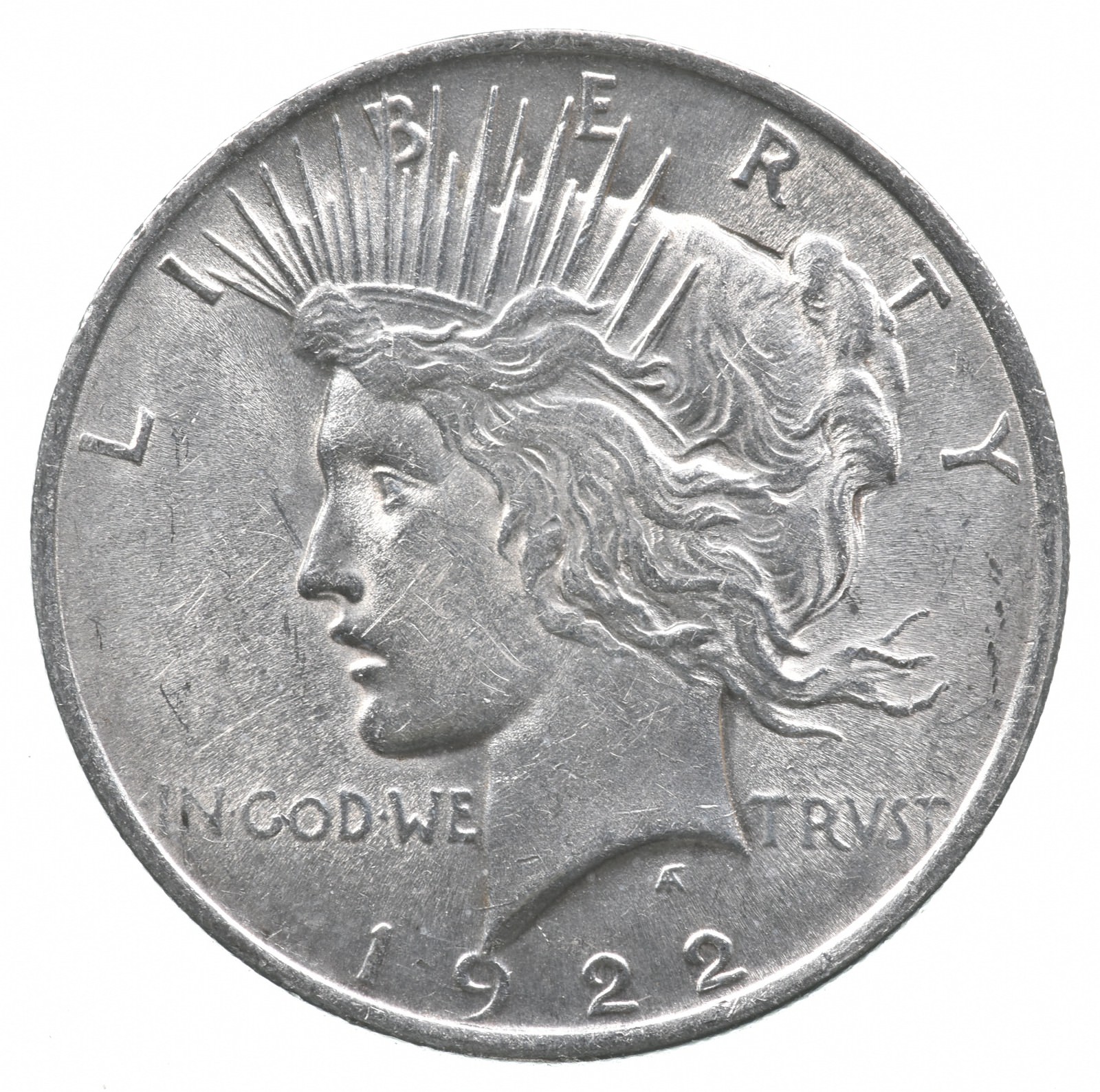 Better - 1922 Peace Silver Dollar - 90% US Coin | Property Room