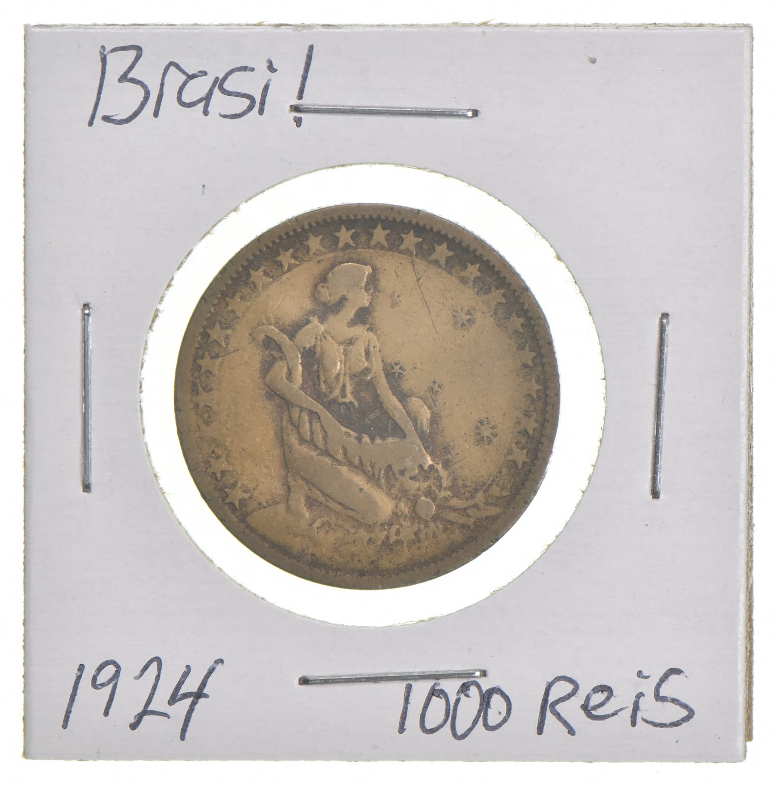 Better 1924 Brazil 1000 Reis | Property Room