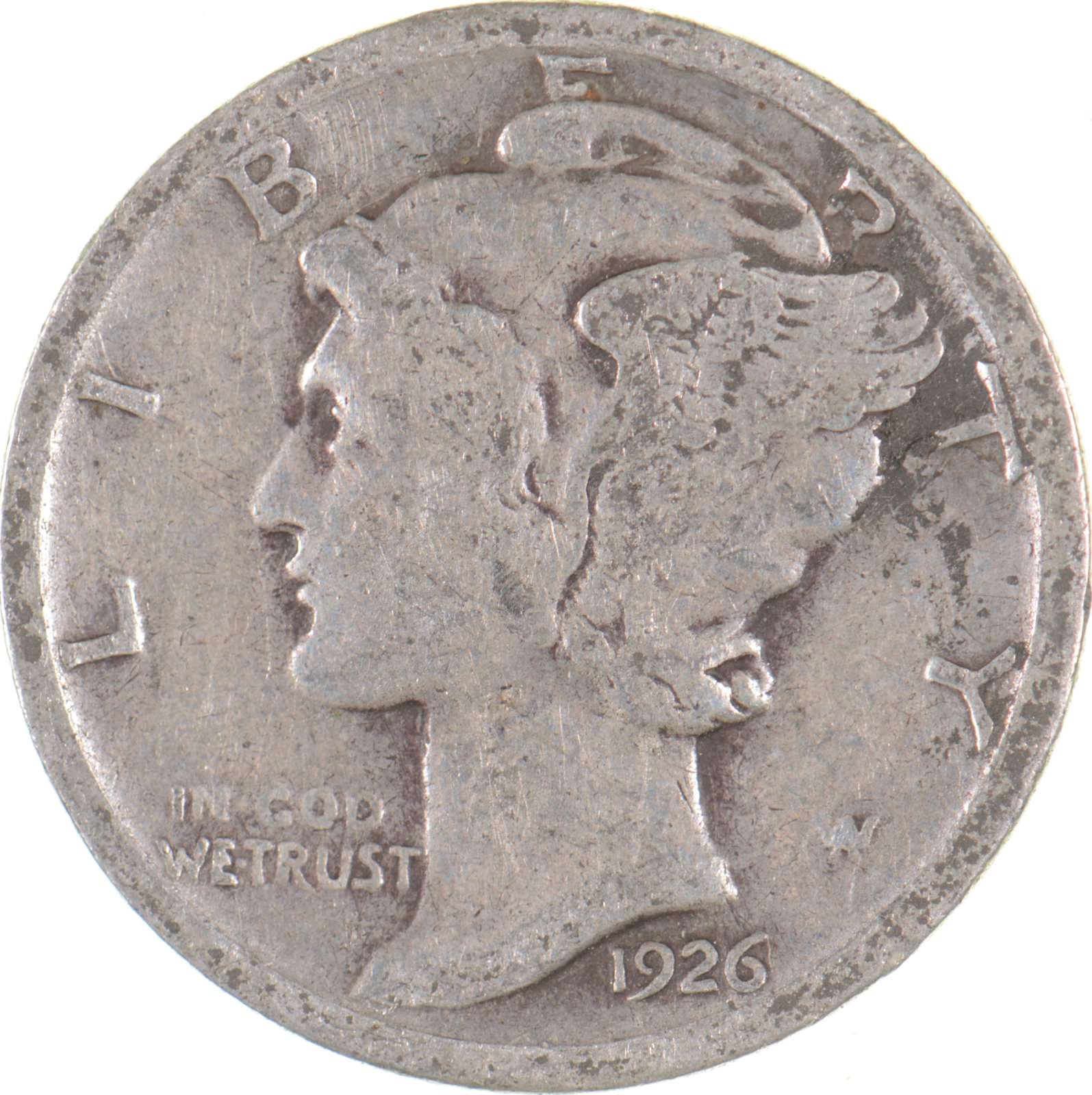 Better 1926-S US Mercury 90% Silver Dime Coin Collection Lot Set Break ...