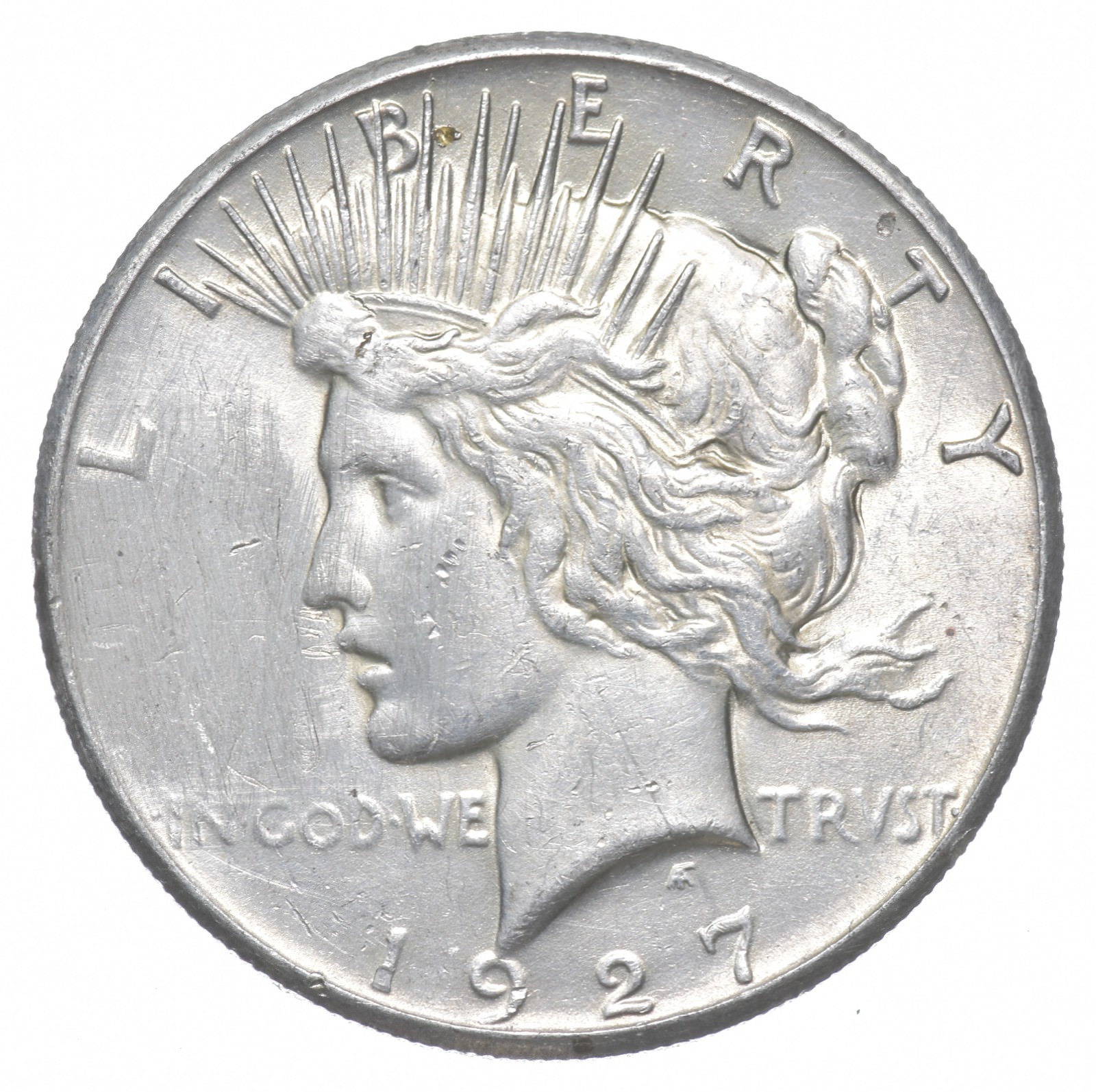 Better - 1927 - Peace Silver Dollar - 90% US Coin | Property Room