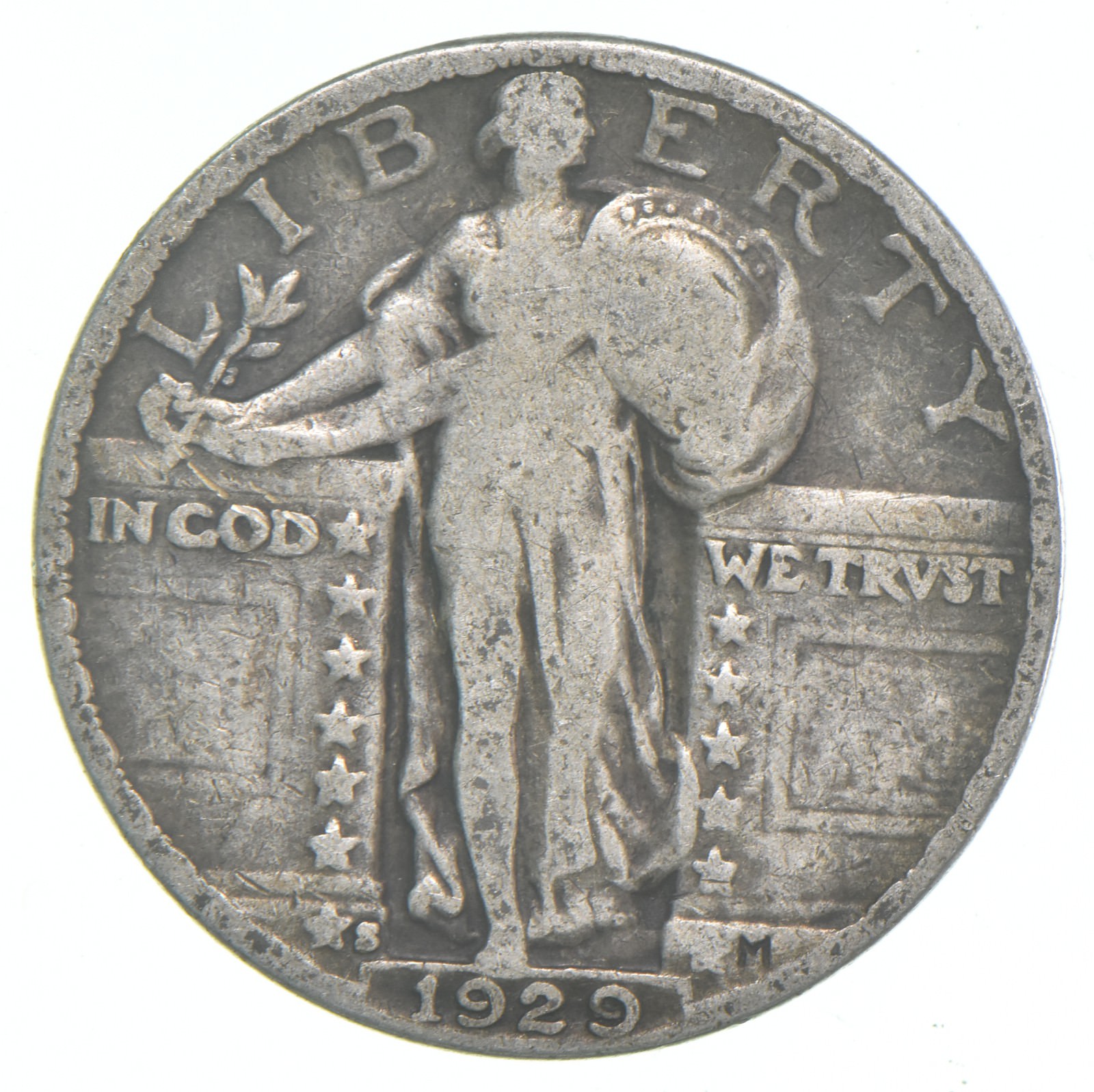 Better 1929-S - US Standing Liberty 90% Silver Quarter Coin Set Break ...