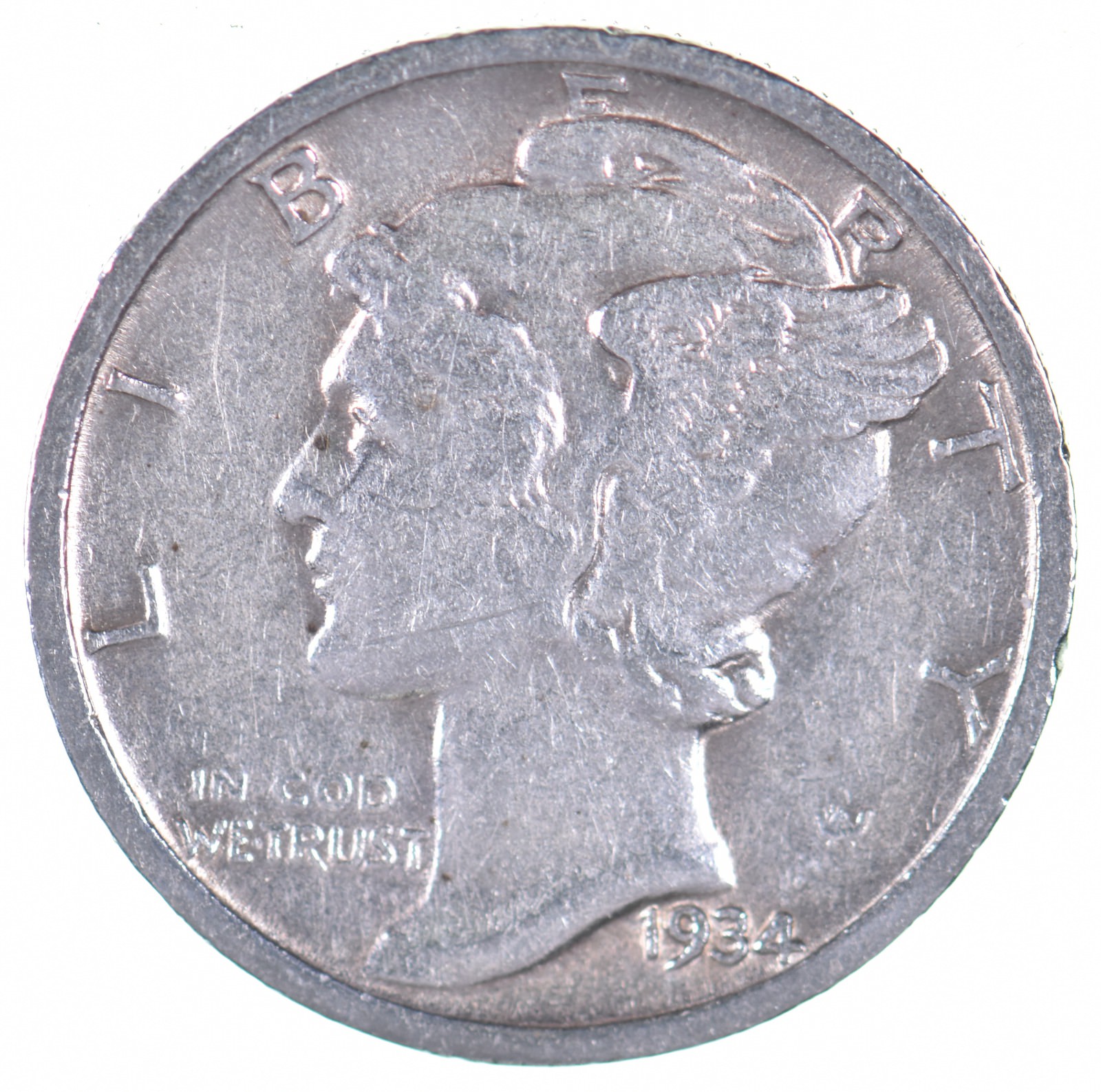 Better - 1934 US Mercury 90% Silver Dime Coin Collection Lot Set Break ...