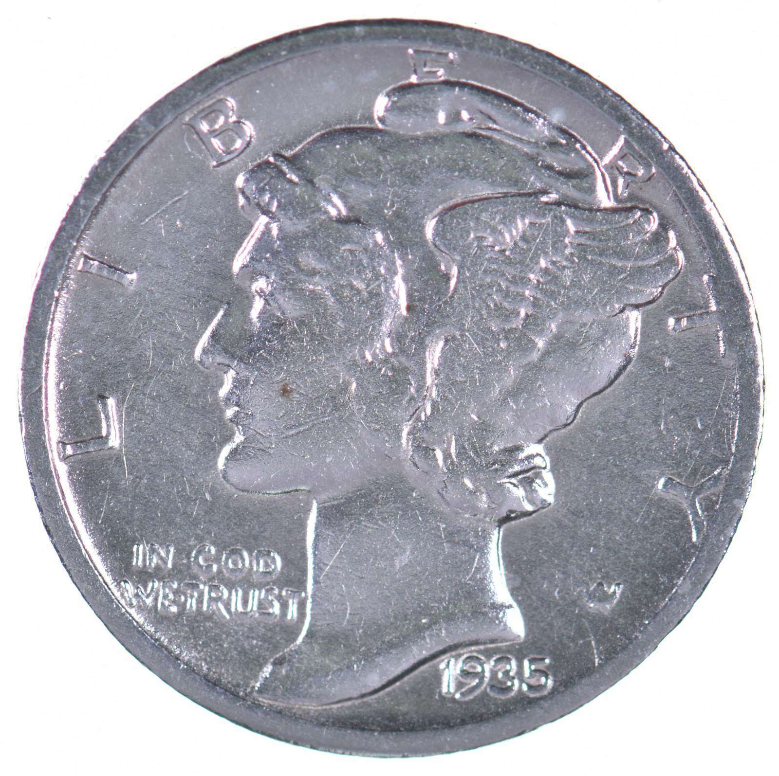 Better - 1935 US Mercury 90% Silver Dime Coin Collection Lot Set Break ...