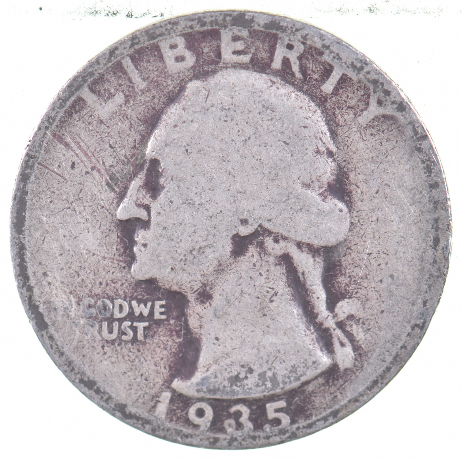 Better 1935-D US Washington 90% Silver Quarter Coin Set Break ...