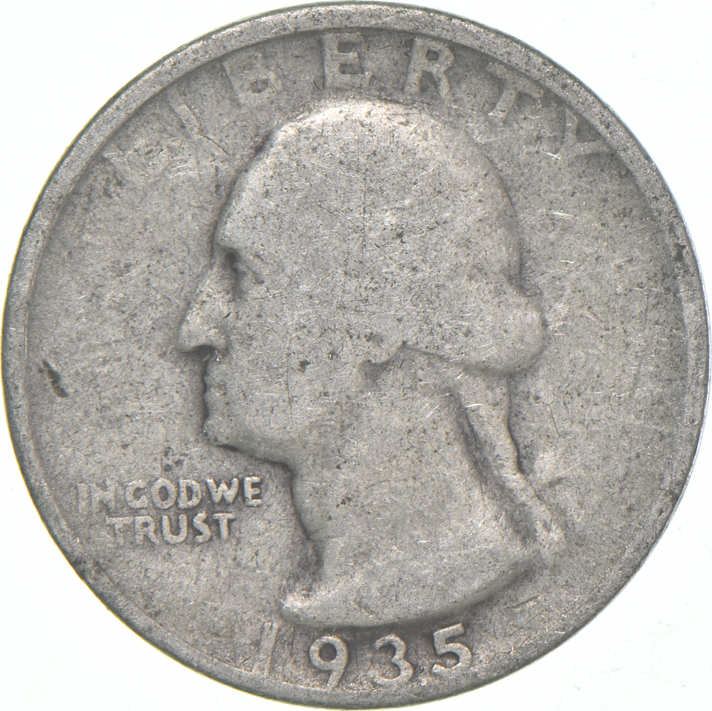 Better 1935-D US Washington 90% Silver Quarter Coin Set Break ...