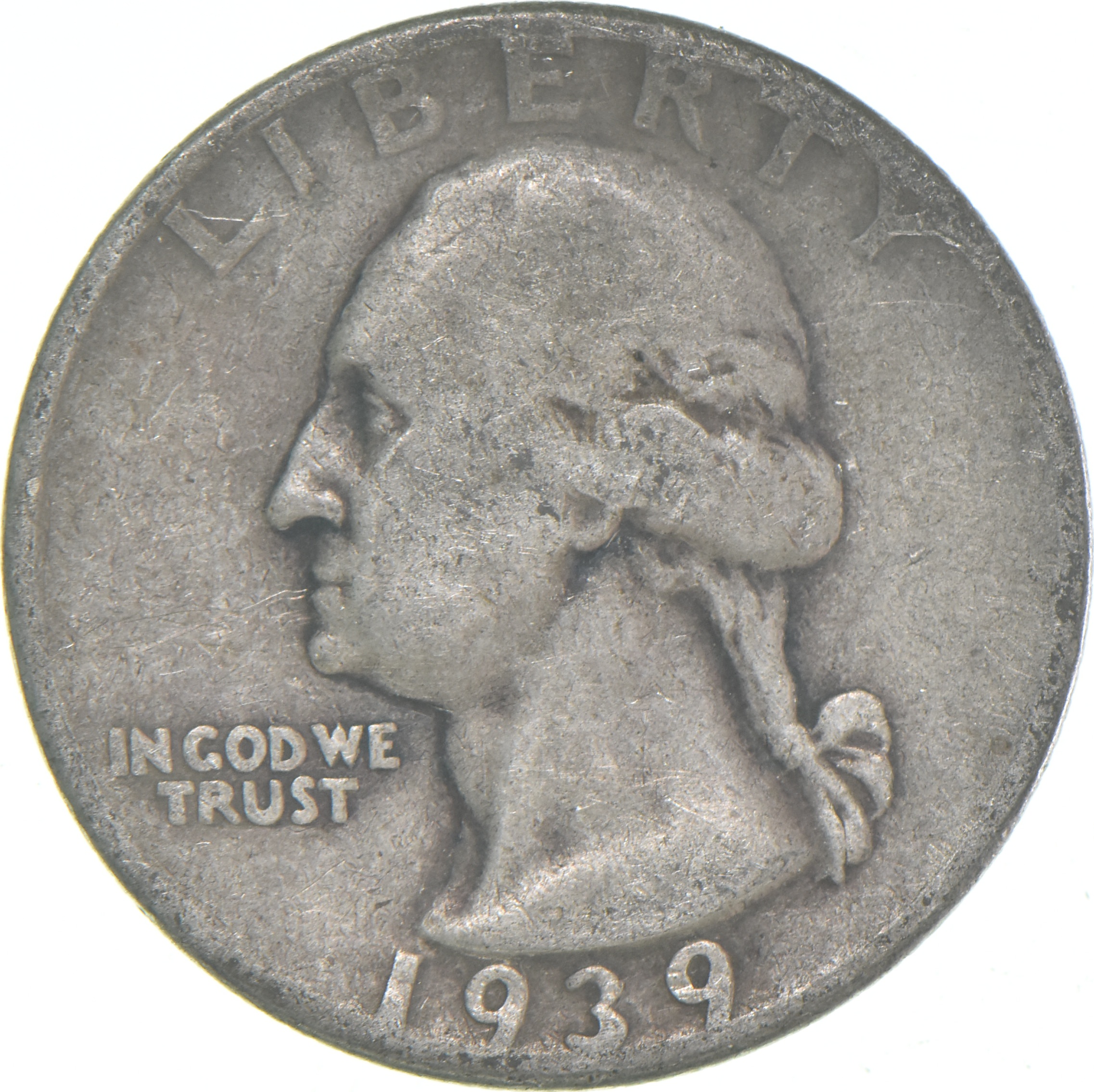 Better 1939 US Washington 90% Silver Quarter Coin Set Break | Property Room