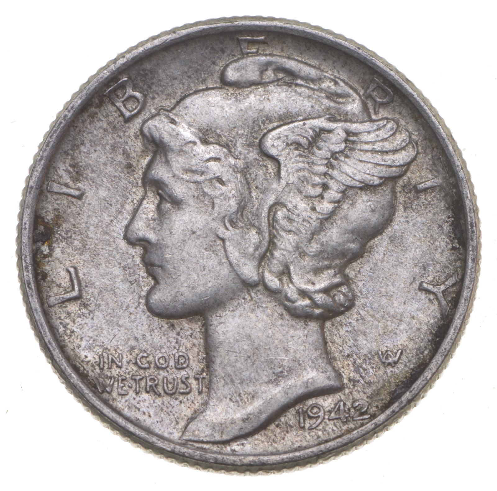 Better 1942 - US Mercury 90% Silver Dime Coin Collection Lot Set Break ...