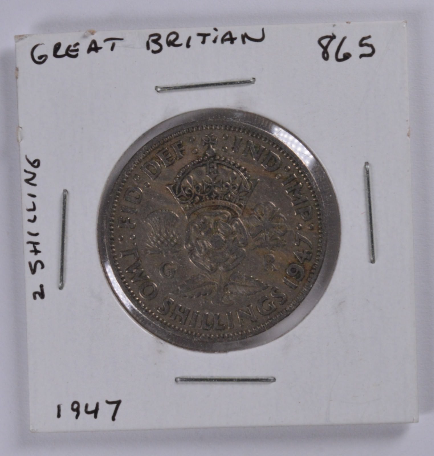 Better 1947 Great Britain 2 Shillings | Property Room