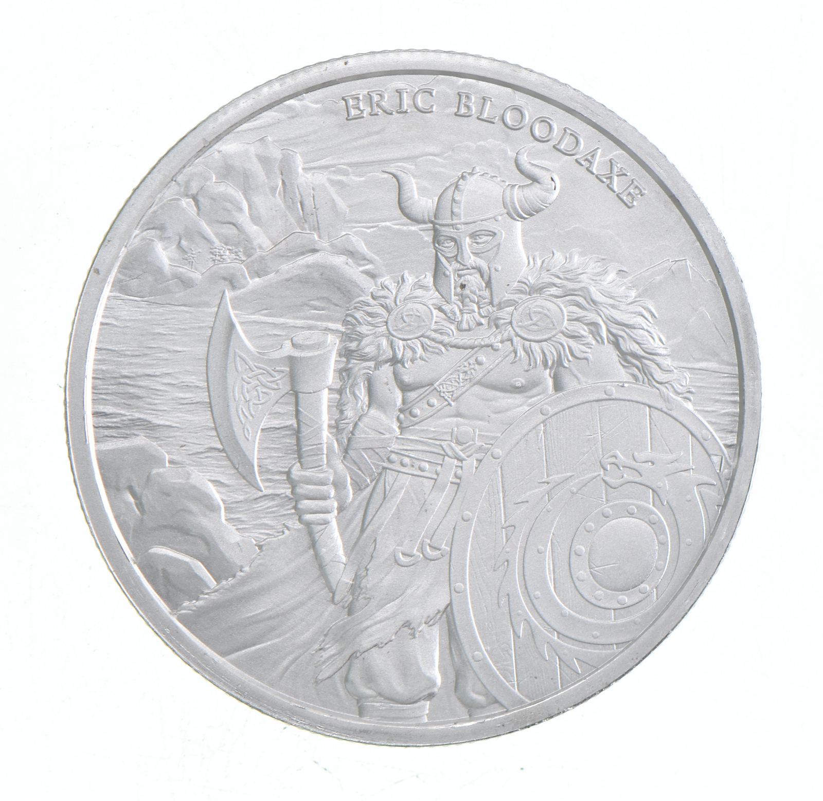Better Date - 1 Oz. Legendary Warriors - Eric Bloodaxe Silver Round ...