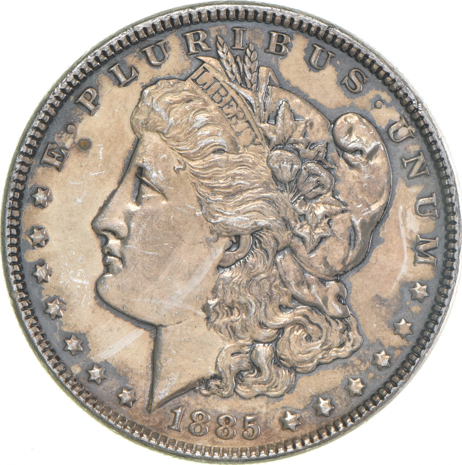 Better Date 1885 Morgan Silver Dollar - 90% US Coin - Nice Coin ...