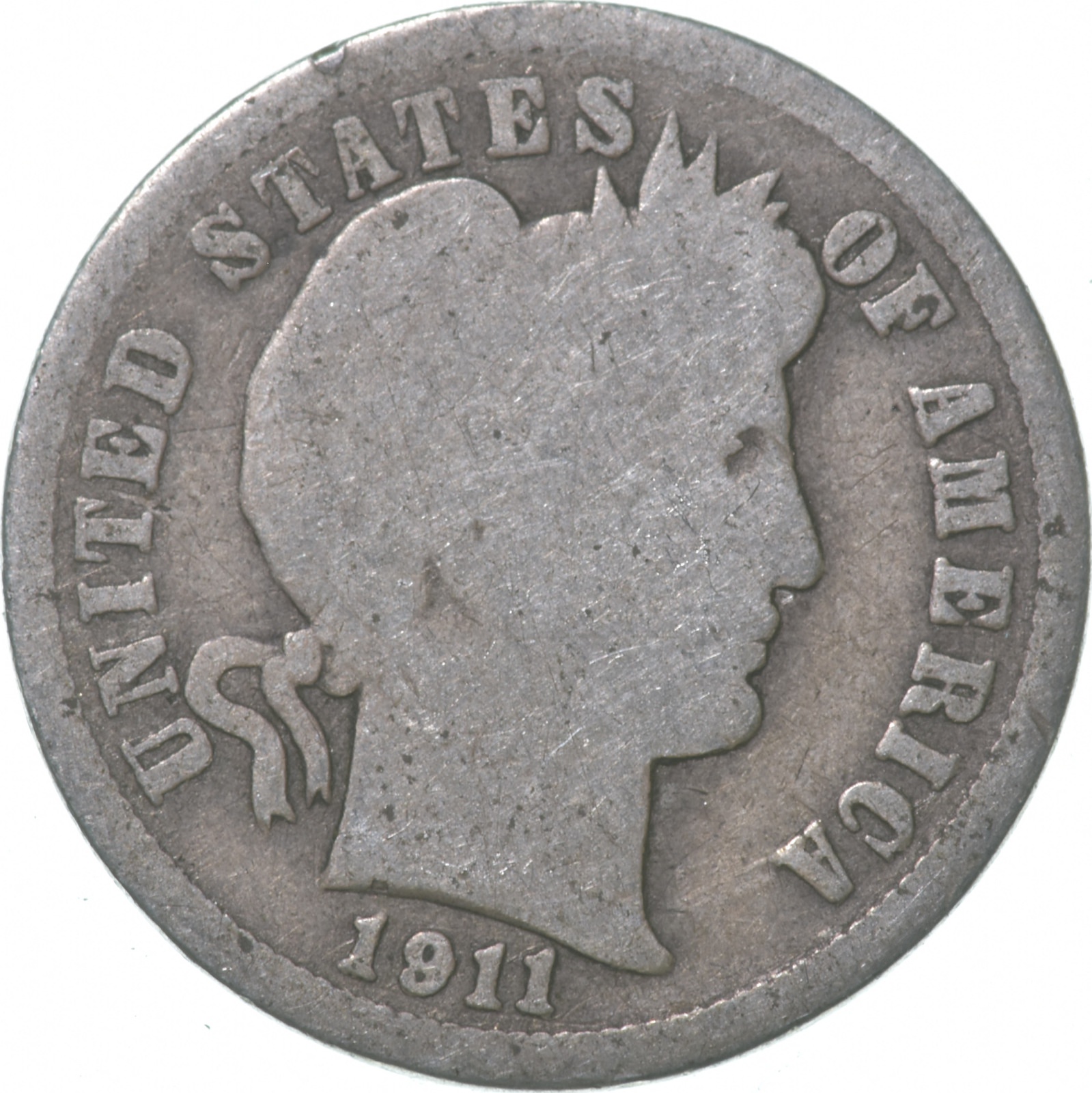 Better Date 1911 US Barber Liberty Silver Dime Coin Collection Lot Set ...