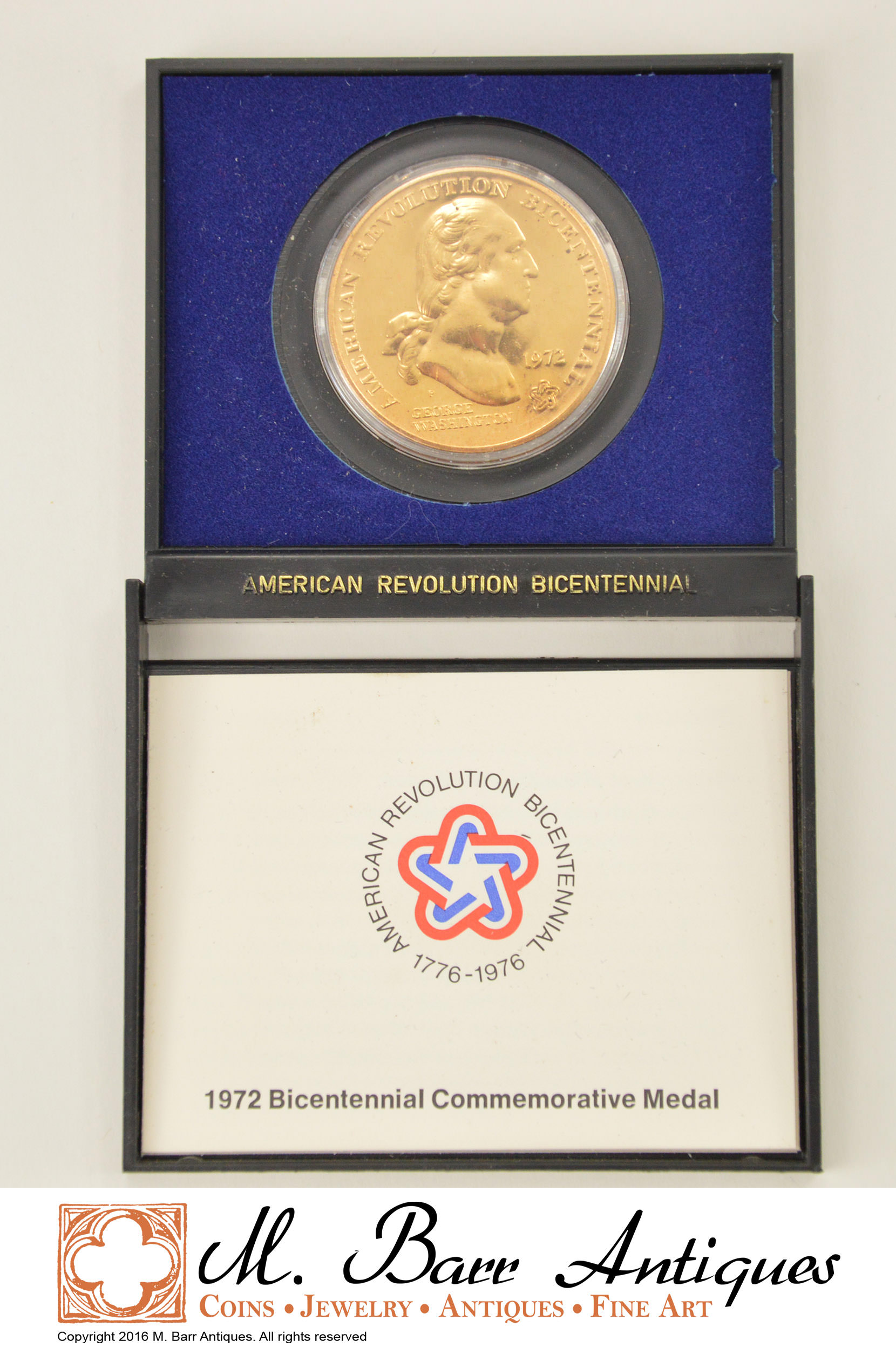 Bicentennial Official US Mint Historic Commemorative Medal | Property Room