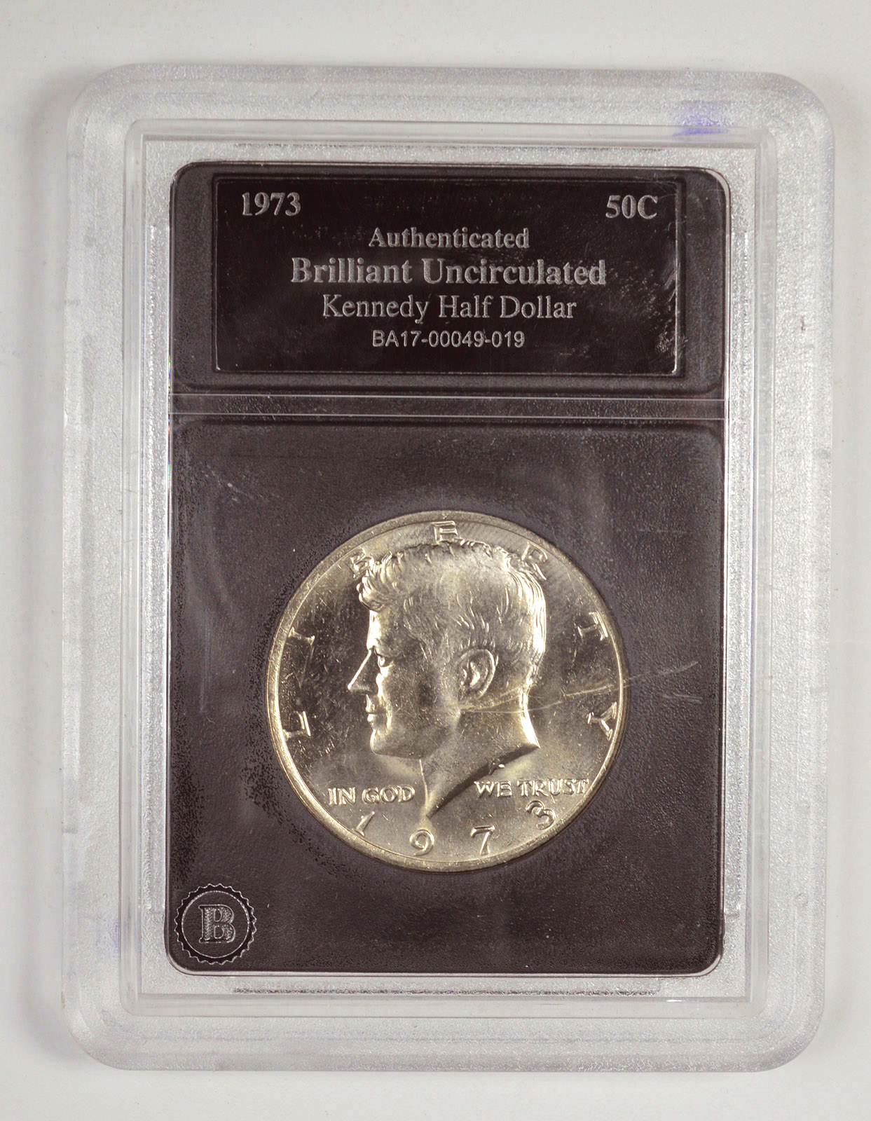 Brilliant Uncirculated 1973 Kennedy Half Dollar | Property Room