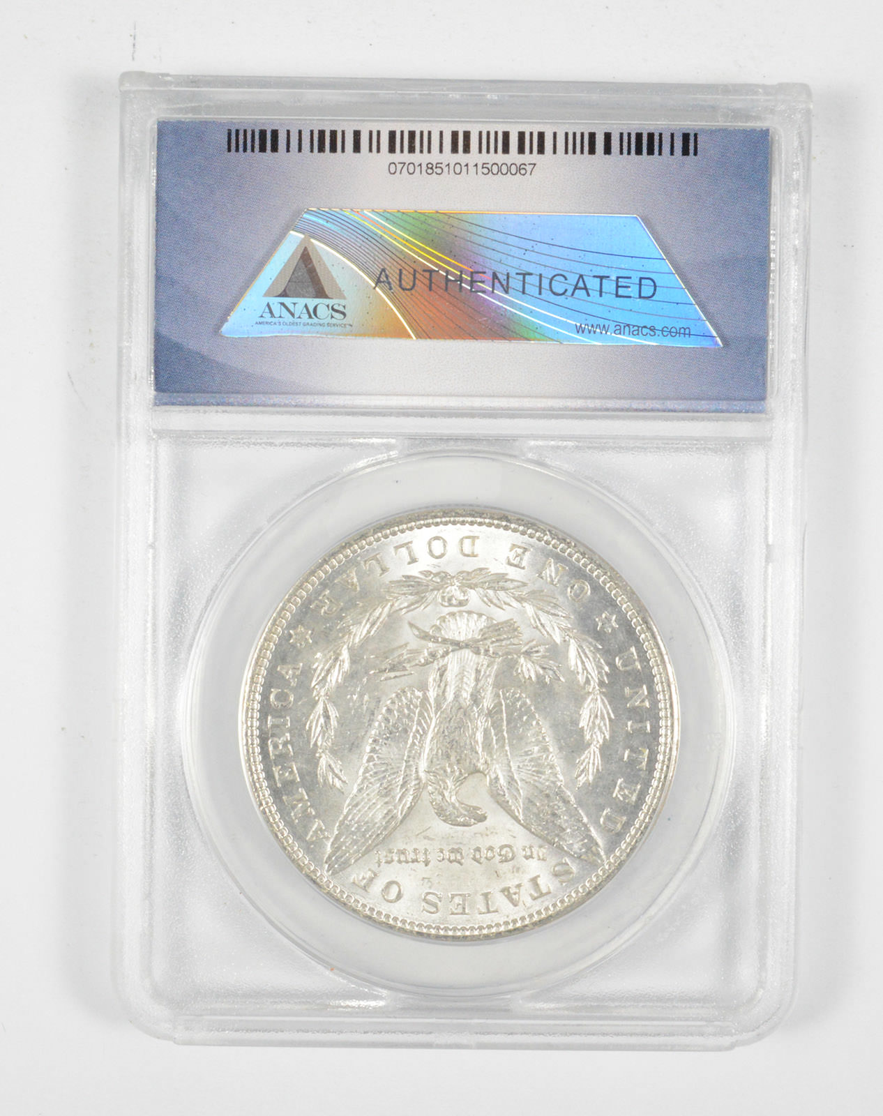 BU 1900 Morgan Silver Dollar - Legends Of The Comstock Lode - Graded ...