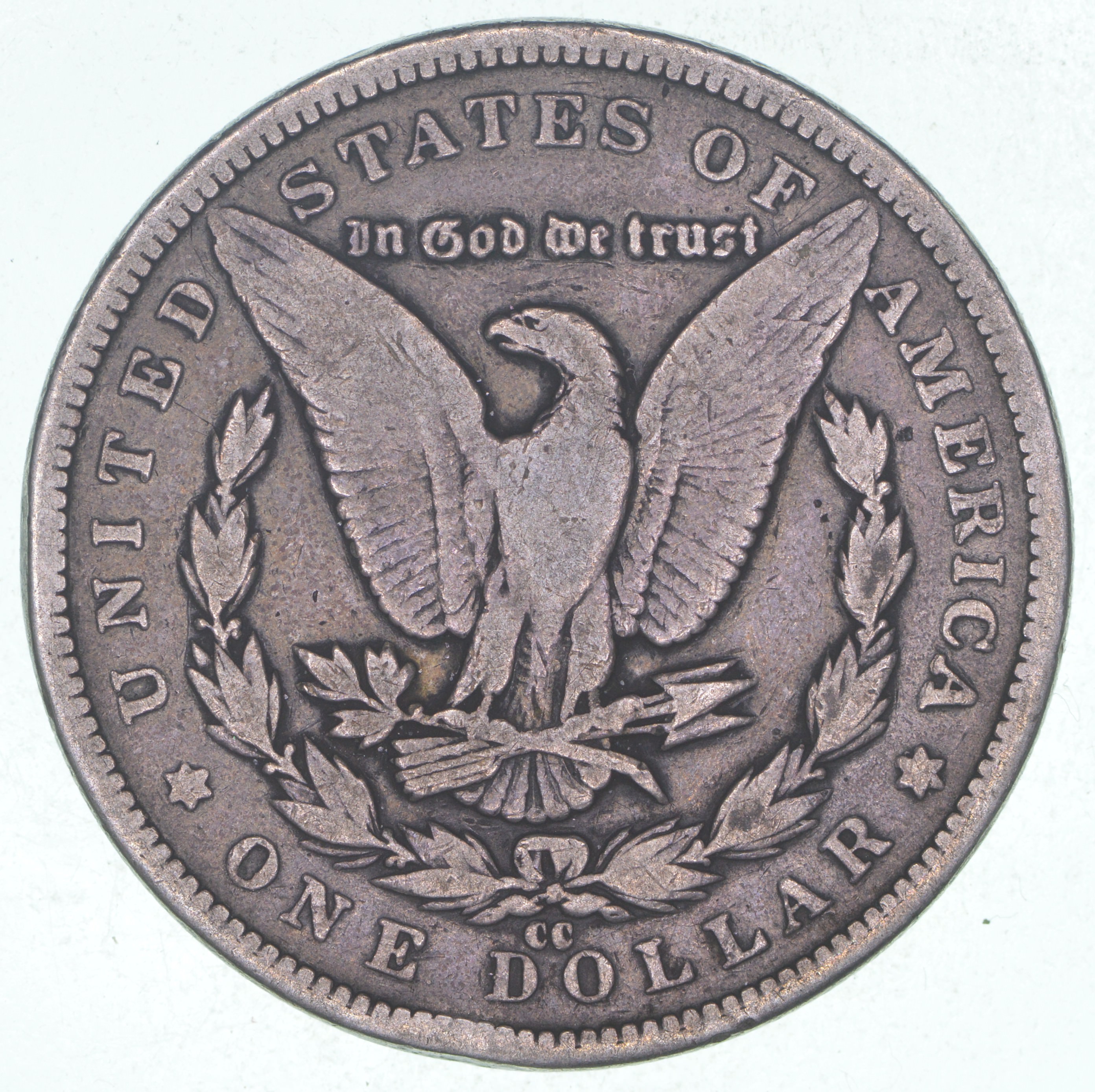 Carson City - 1892-CC Morgan Silver Dollar - RARE Historic Coin ...