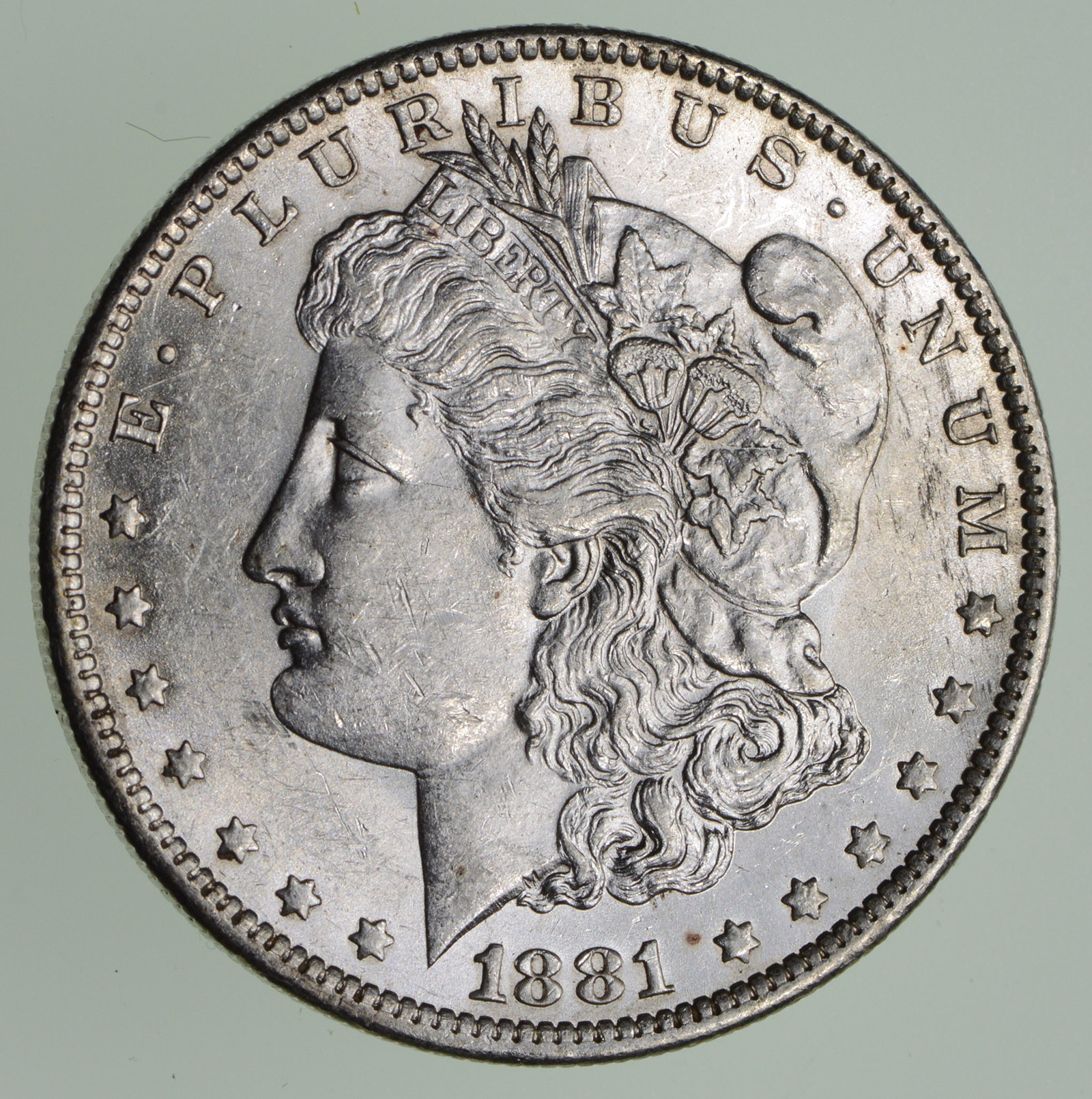 Choice AU/UNC - 1881-O Morgan Silver Dollar - 90% Silver - New Orleans ...