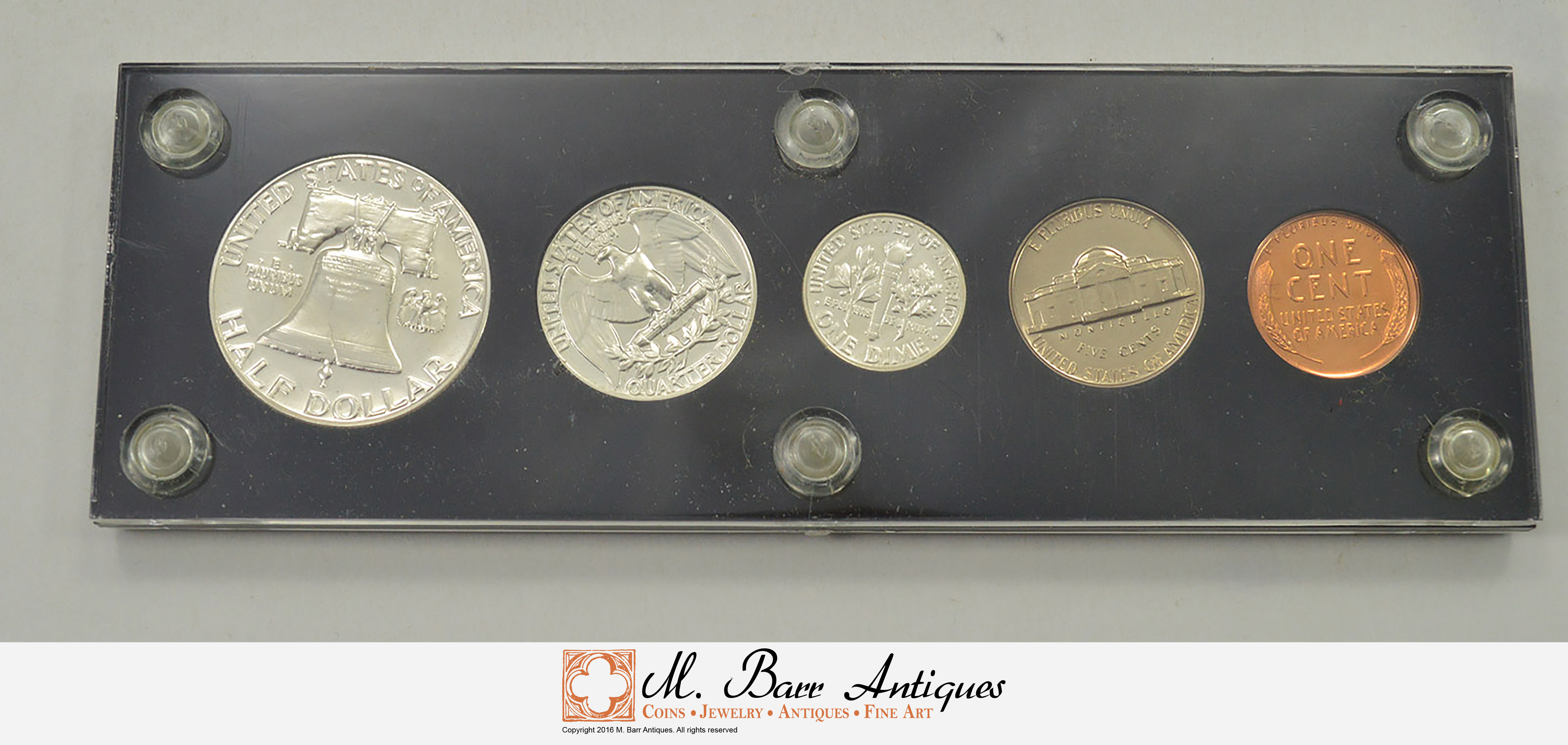 Choice Unc - 1955 - Mint State Coin Set Stunning! | Property Room
