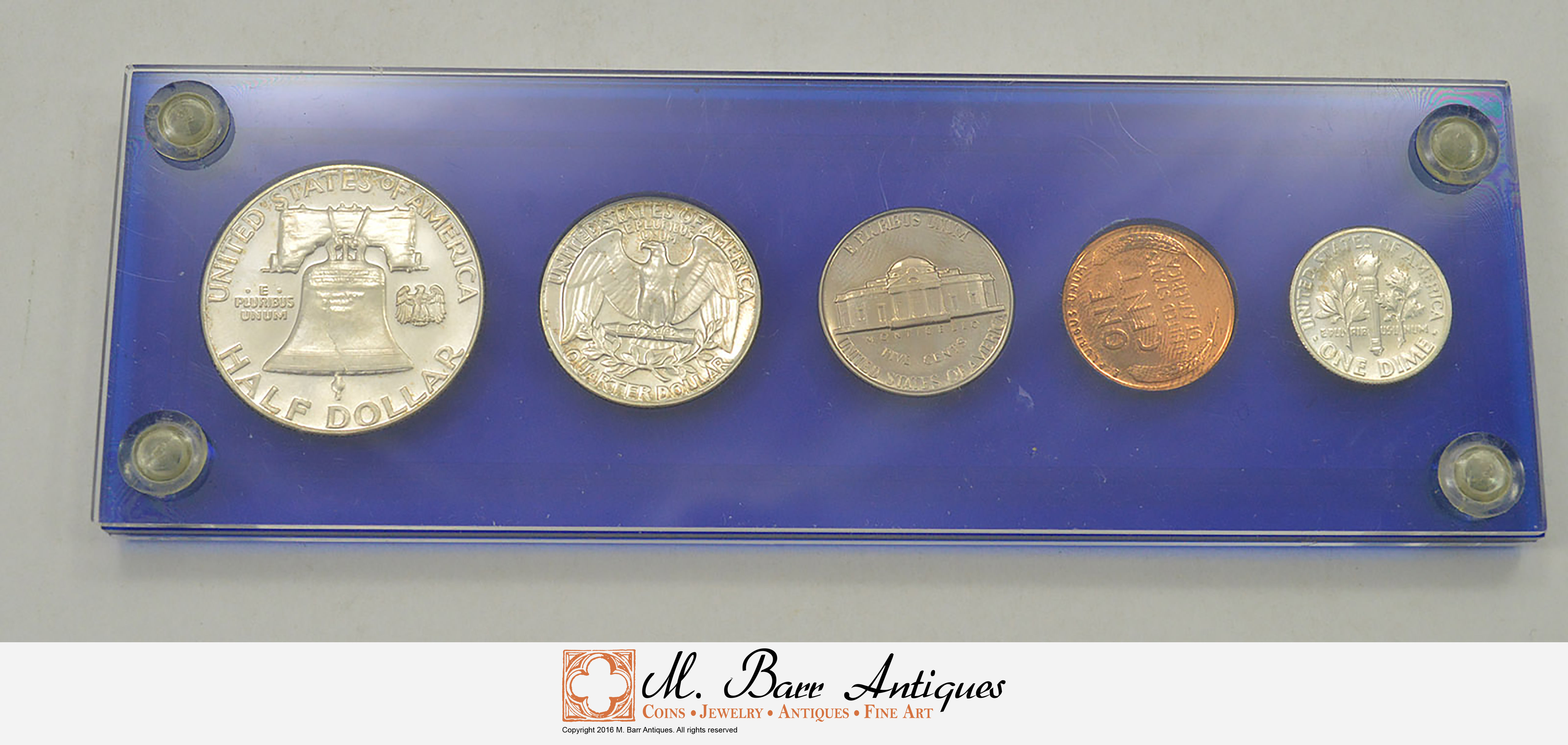 Choice Unc - 1956 - Mint State Coin Set Stunning! | Property Room