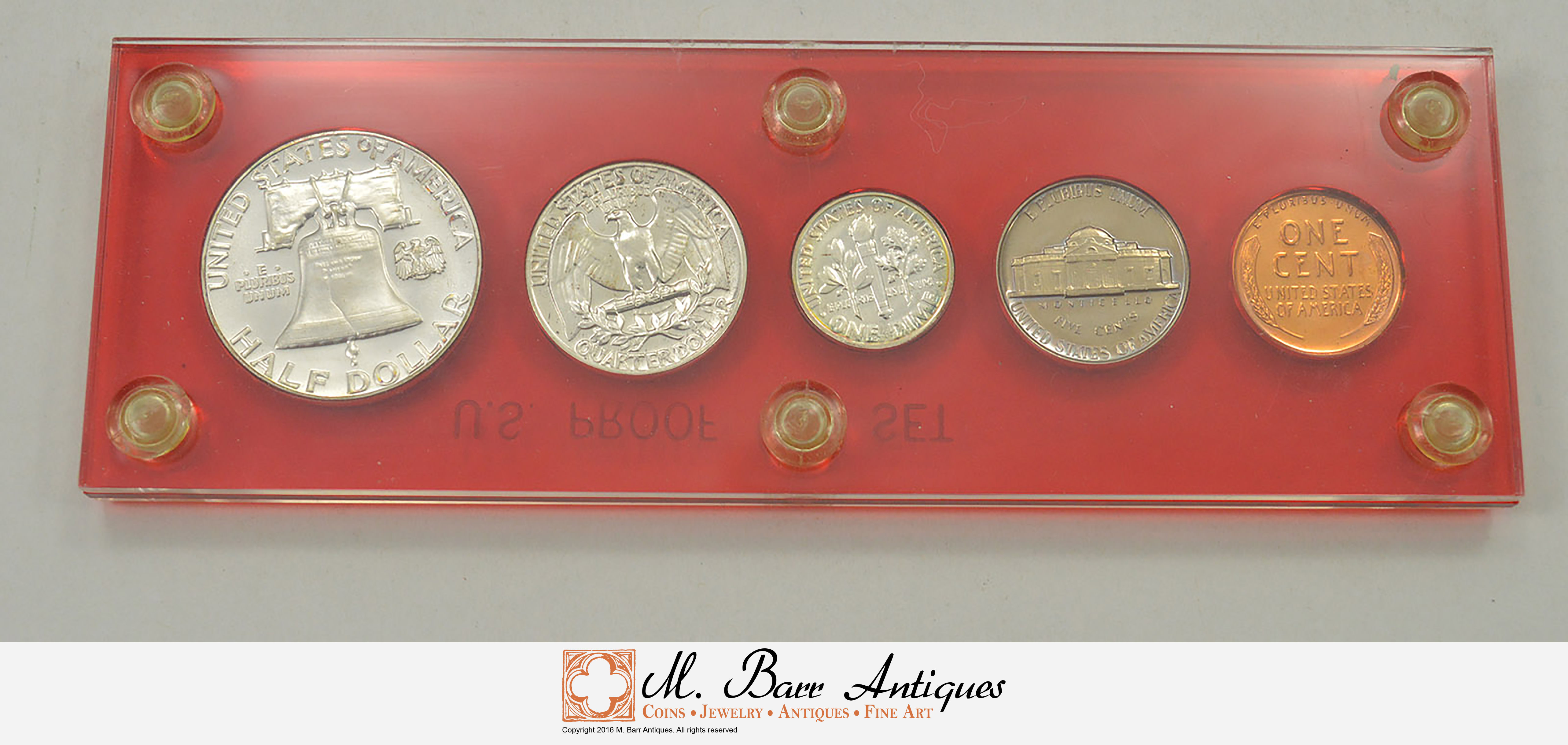 Choice Unc - 1956 - Mint State Coin Set Stunning! | Property Room
