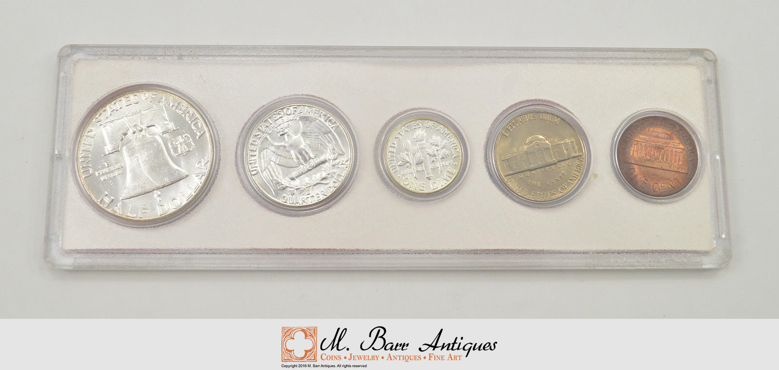 Choice Unc - 1963 - Mint State Coin Set Stunning! | Property Room