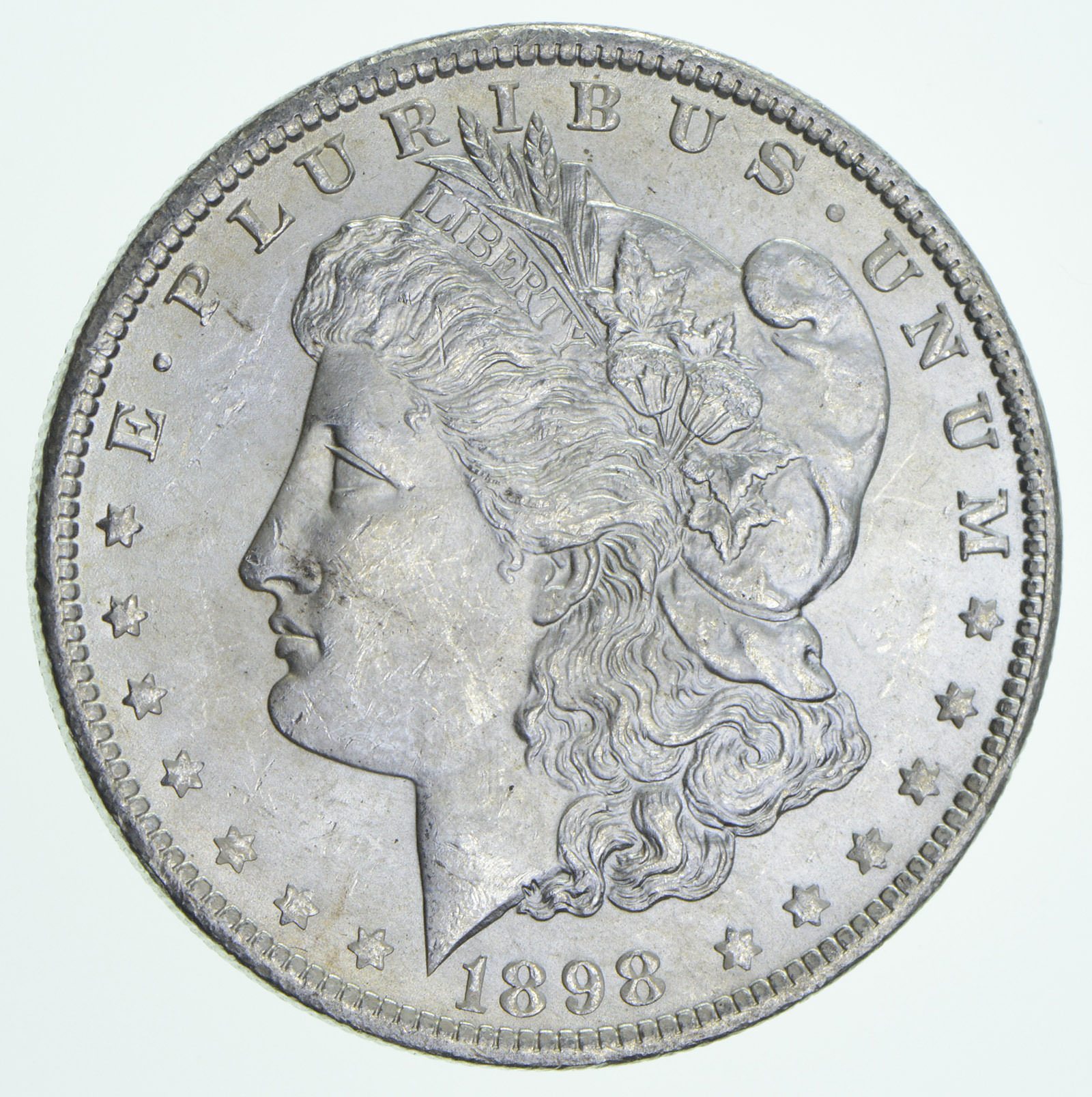Choice Uncirculated 1898-O Morgan Silver Dollar - Blast WHITE ...