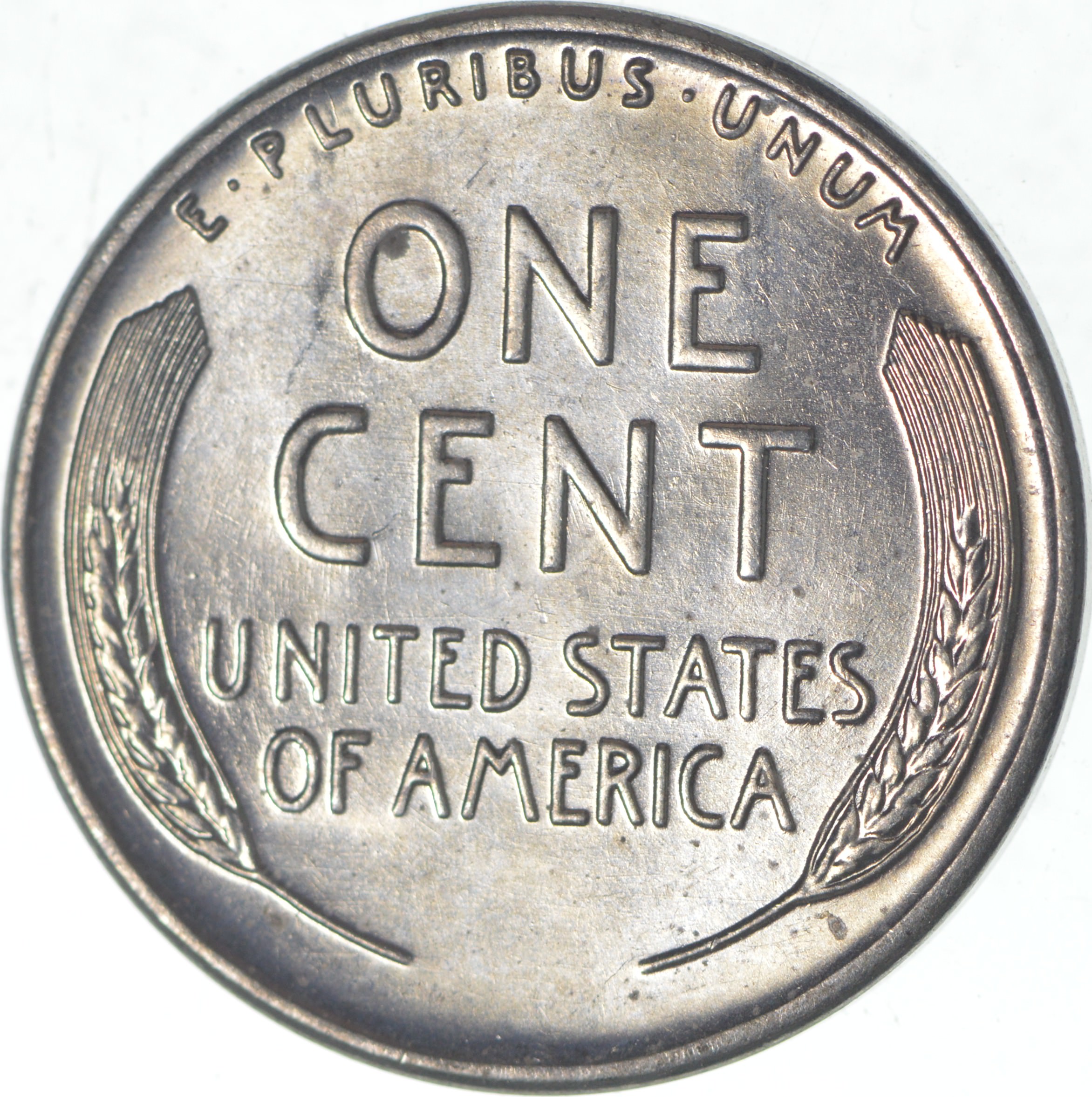 Choice Uncirculated 1943 D STEEL CENT Lincoln Wheat Cent Choice Uncirculated 1943 D STEEL CENT Lincoln Wheat Cent