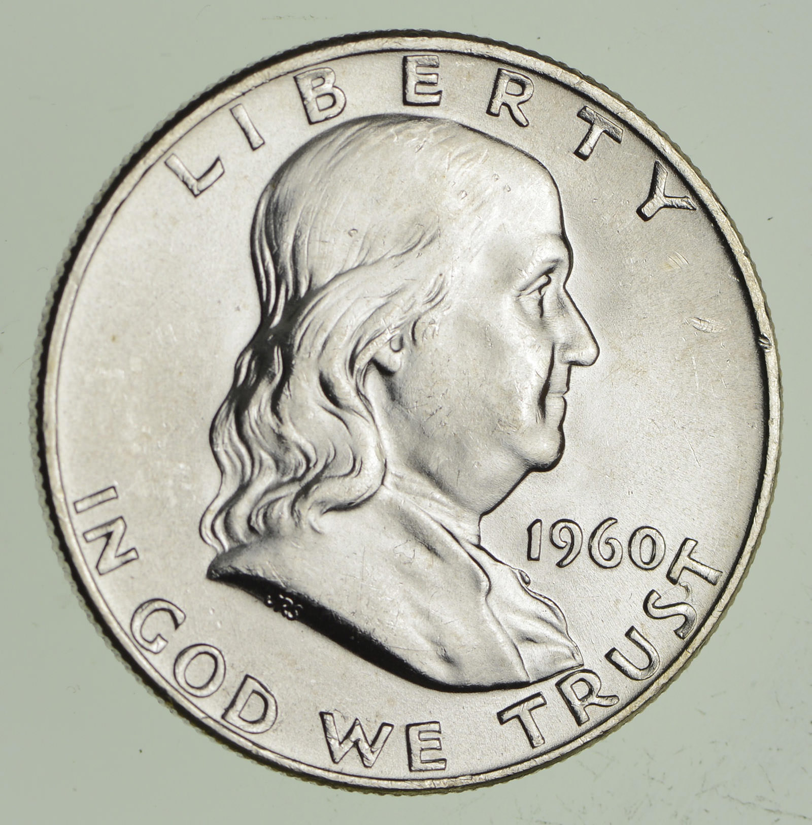Choice Uncirculated 1960 D Franklin Half Dollar 90 Silver Tough choice-uncirculated-1960-d-franklin-half-dollar-90-silver-tough