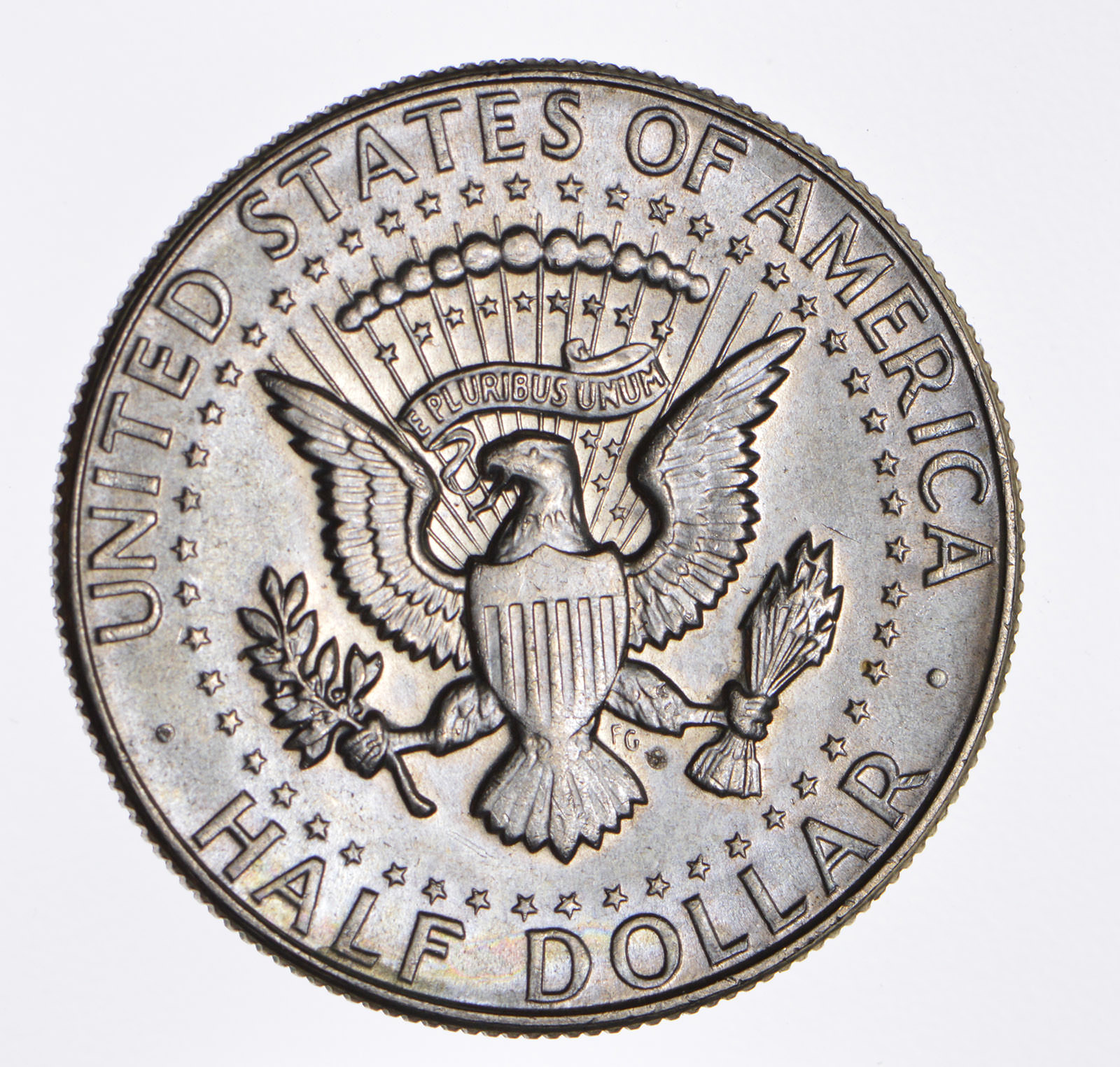 Choice Uncirculated - 1966 40% Silver Kennedy Half Dollar Blast White ...