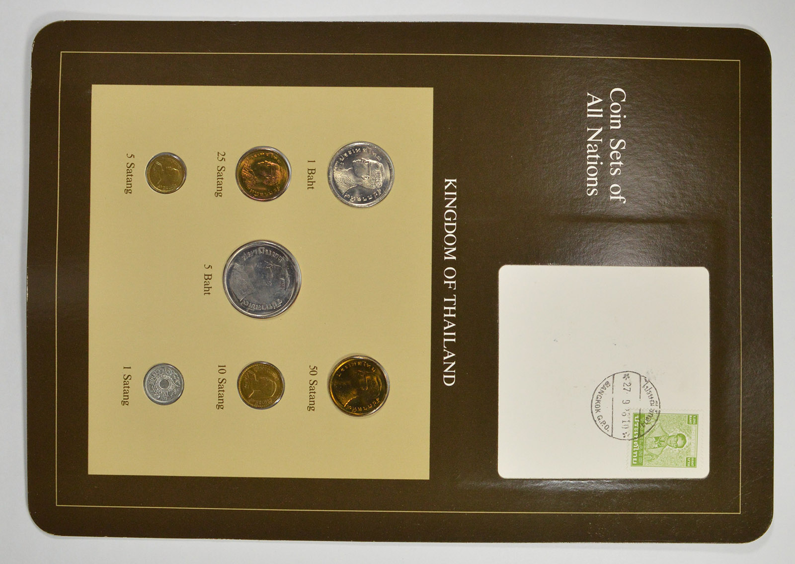 Coin Sets of All Nations - Kingdom of Thailand - Stamp & Coin Set ...