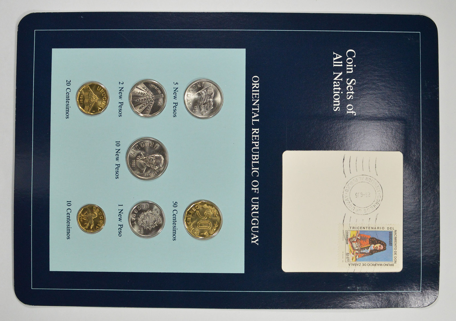 Coin Sets of All Nations - Oriental Republic of Uruguay - Stamp & Coin ...
