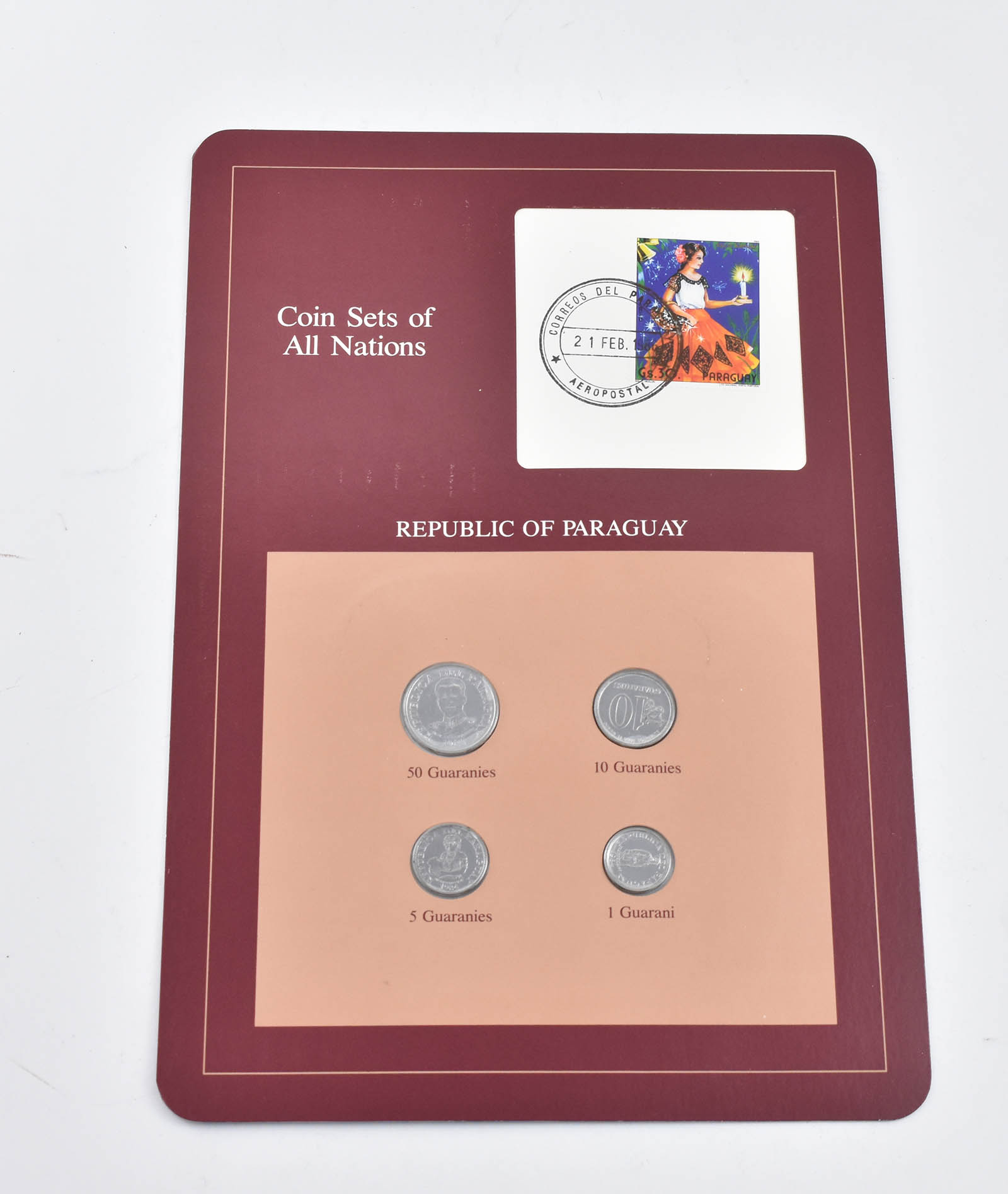Coin Sets of All Nations - Uncirculated Coin Set - Paraguay | Property Room