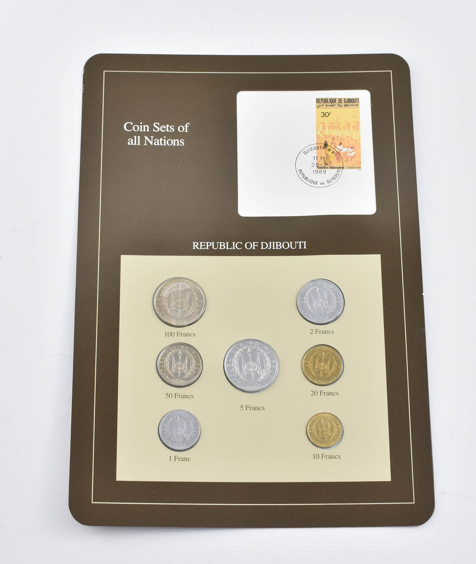 Coin Sets of All Nations - Uncirculated Coin Set - Republic Of Djibouti ...