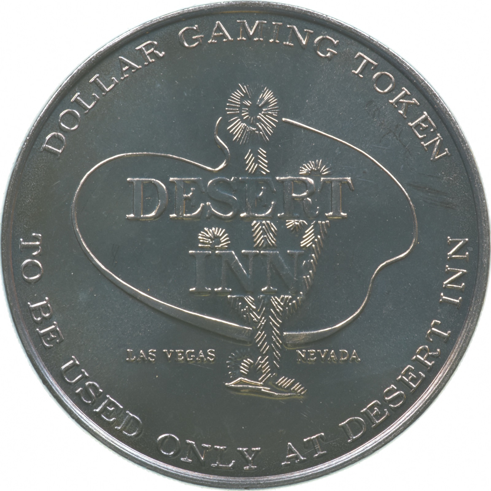 Collectible $1 Desert Inn Casino Souvenir Chip 1960's Vintage Token ...