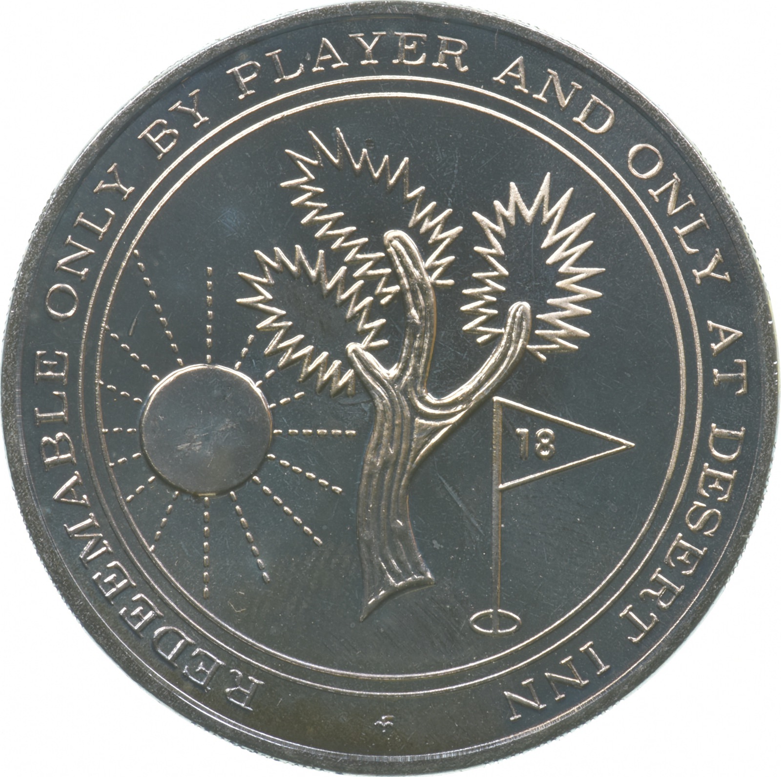 Collectible $1 Desert Inn Casino Souvenir Chip 1960's Vintage Token ...