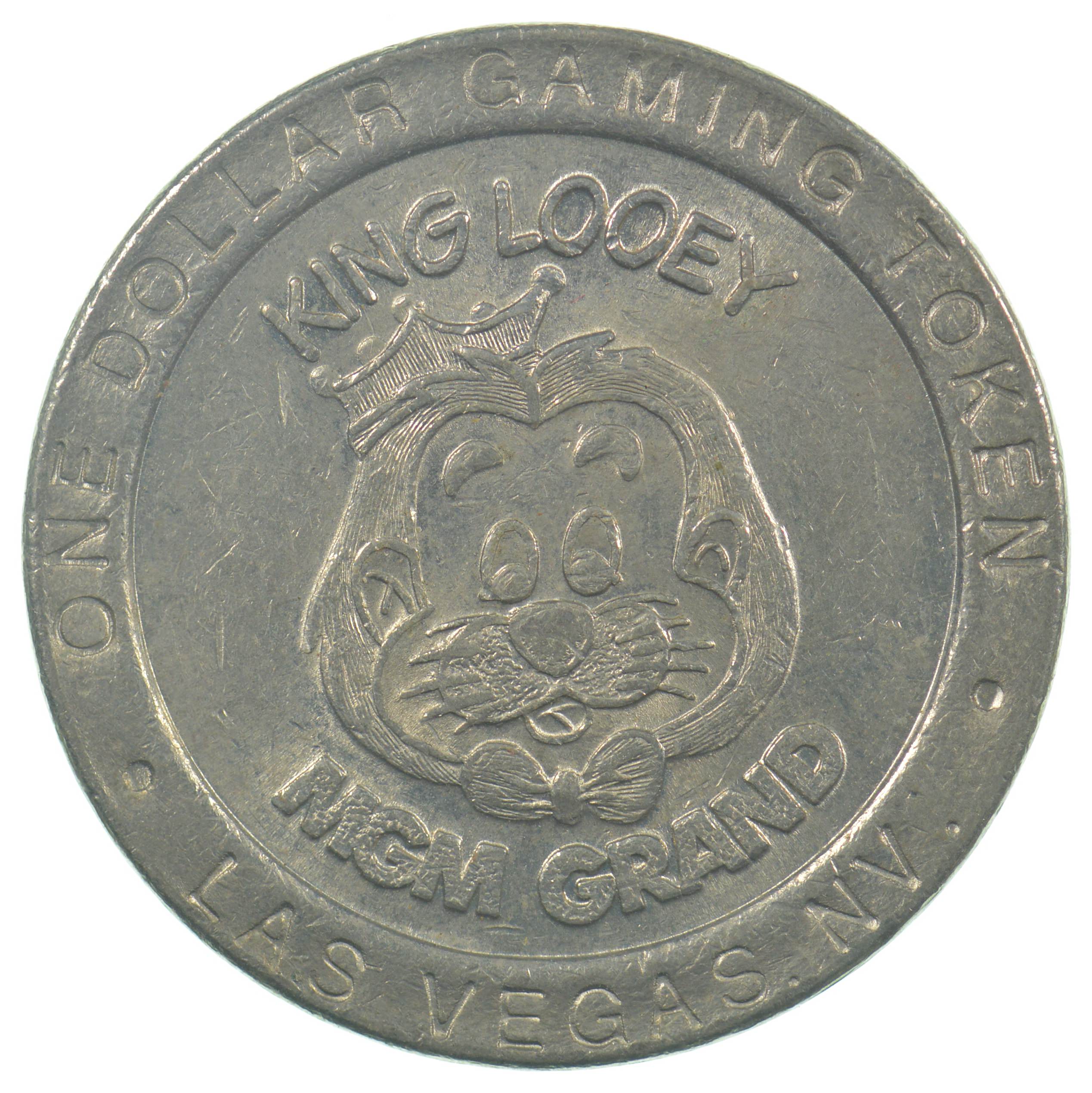Collectible $1.00 MGM Grand Casino Souvenir Token/Chip | Property Room