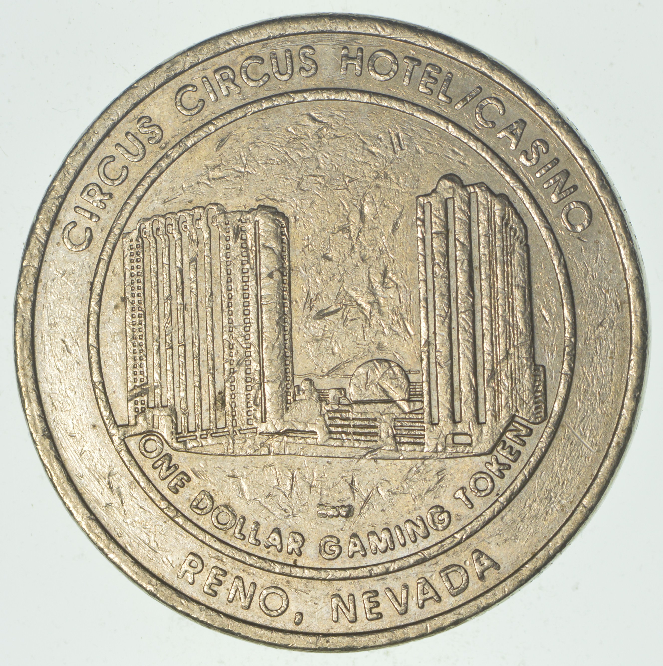 Collectible Circus Circus Casino Souvenir Token/Chip | Property Room