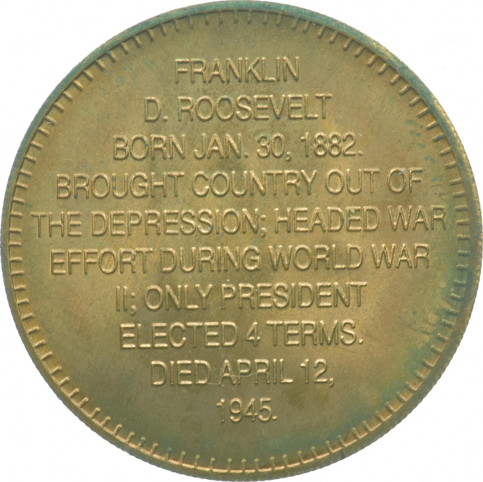 Collectible President Franklin D. Roosevelt | Property Room