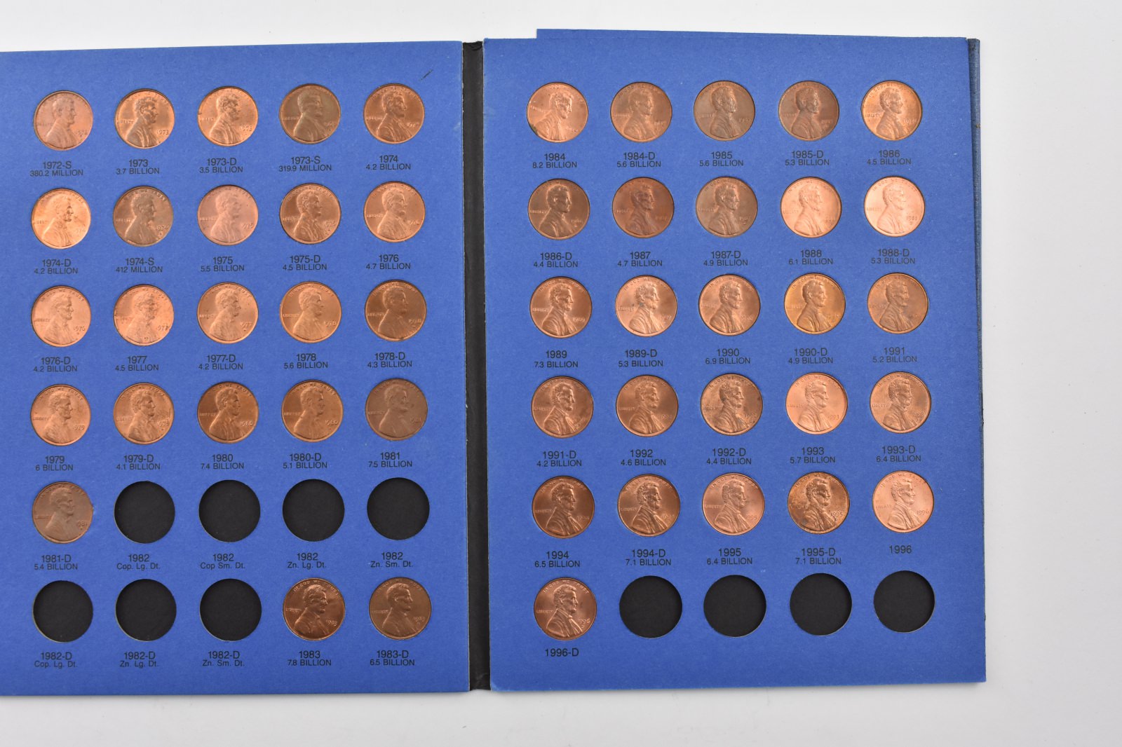 Collection of Memorial Lincoln Cents in Album - Great Starter ...