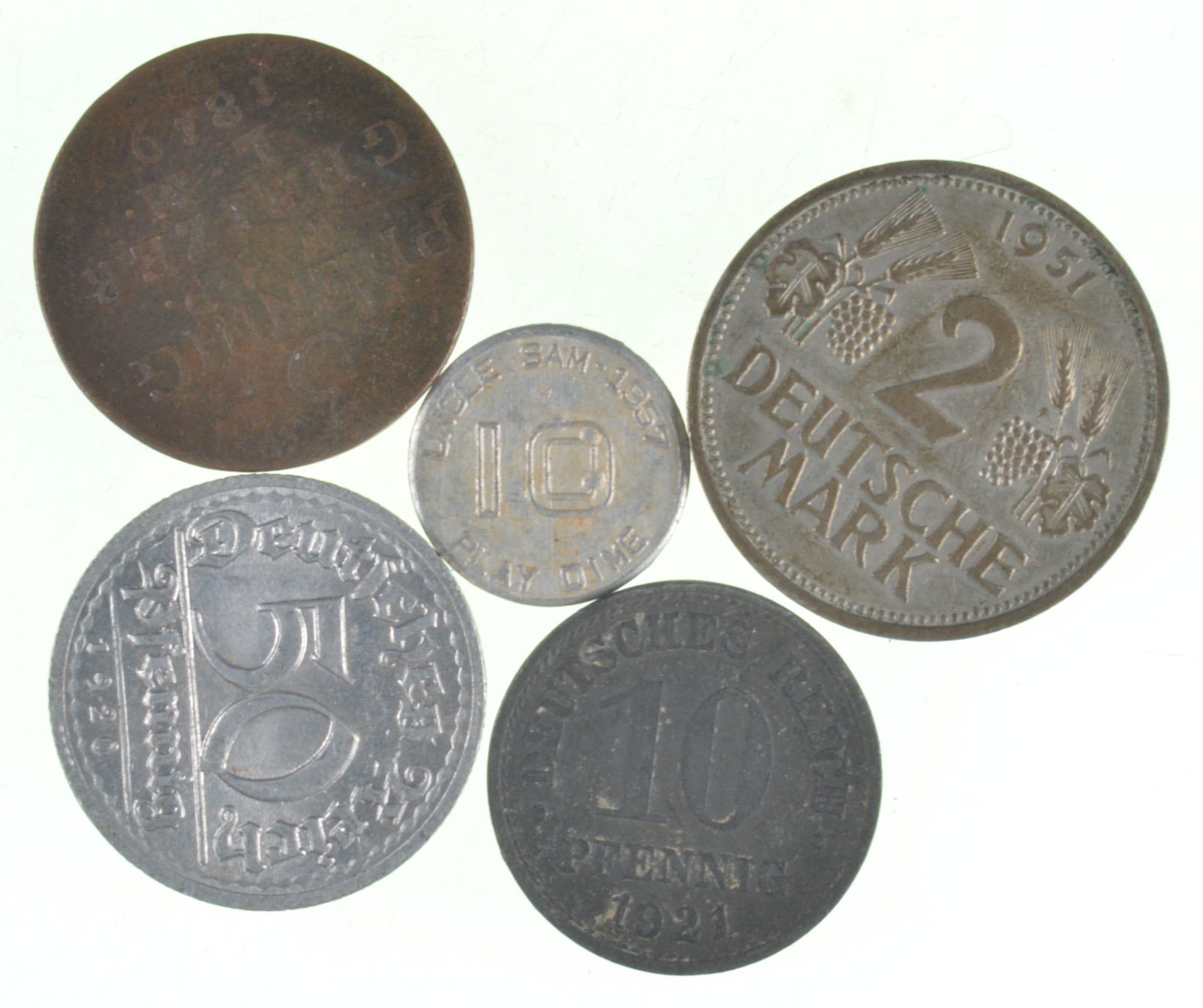Collection of very old German Coins - You get them all! | Property Room