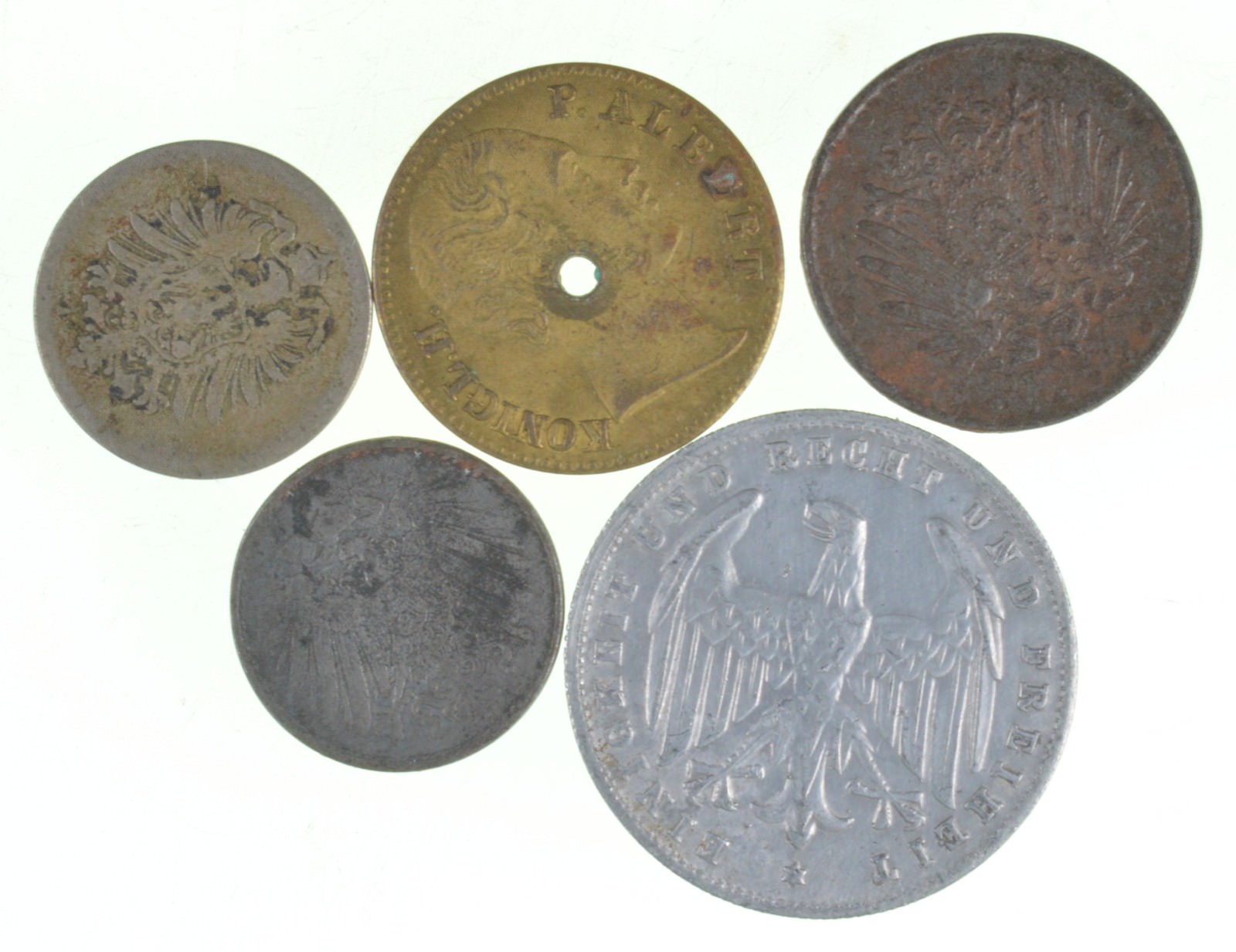Collection of very old German Coins - You get them all! | Property Room